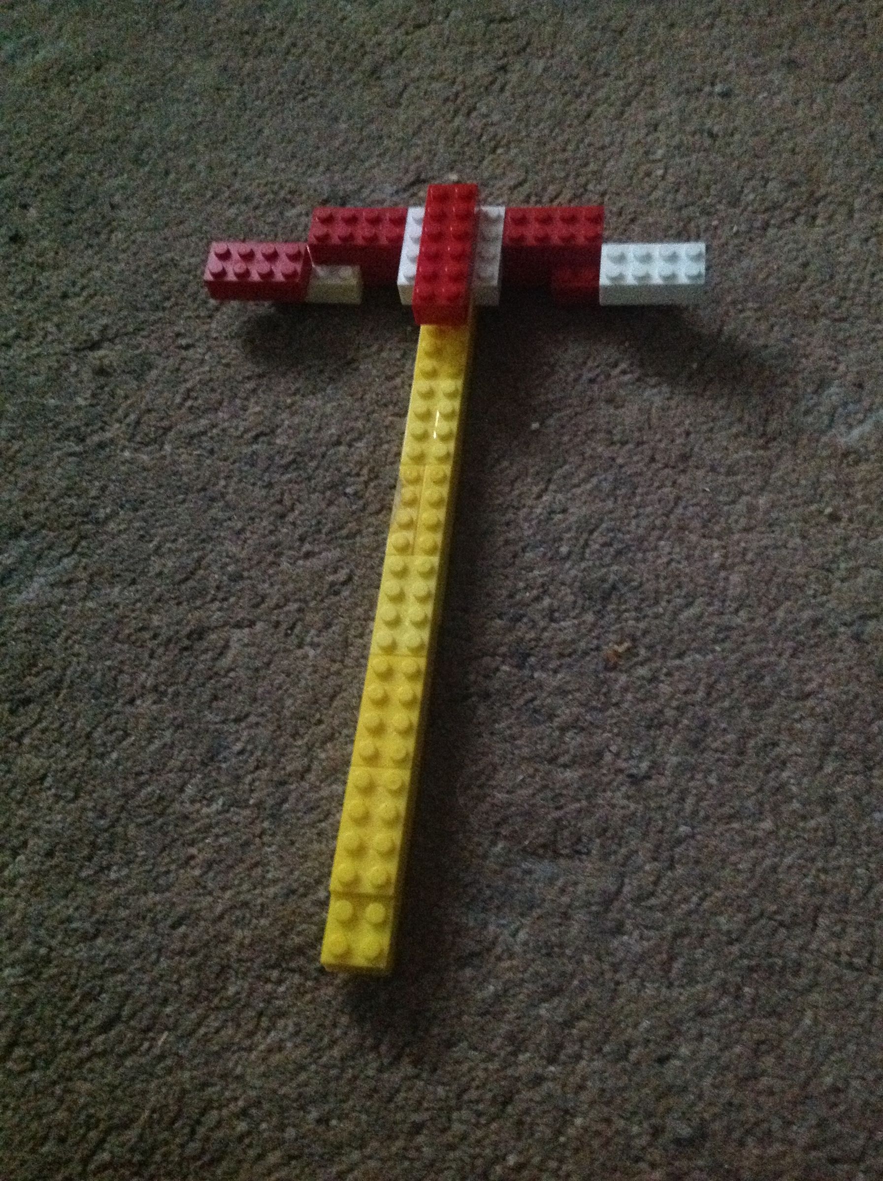 How to Build Lego Pickaxe : 15 Steps - Instructables