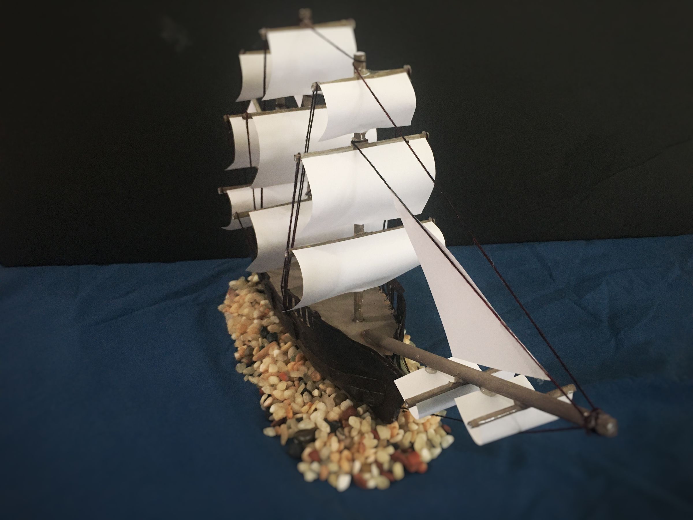 Model Ship From Paper and Cardboard : 15 Steps (with Pictures ...