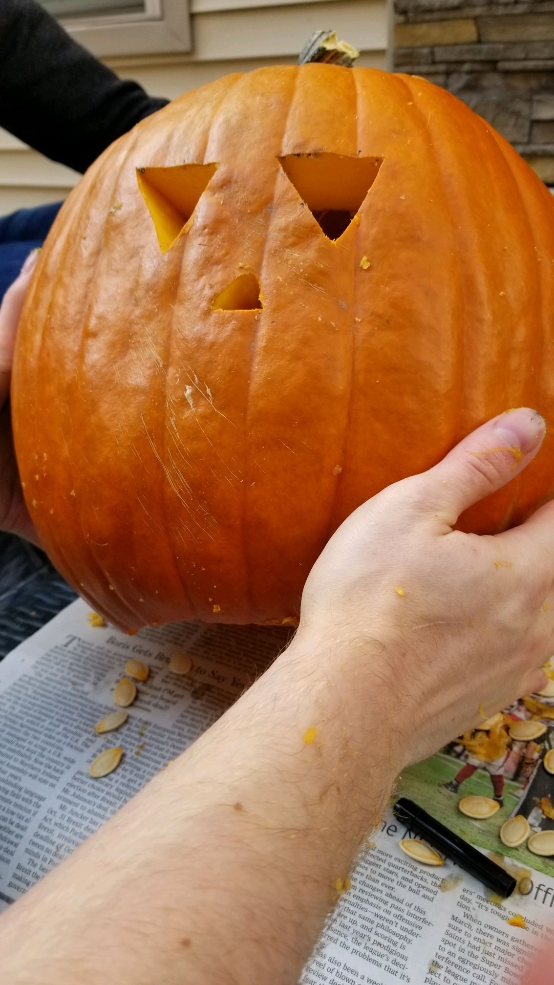 The Pumpkin Head Prop : 6 Steps - Instructables