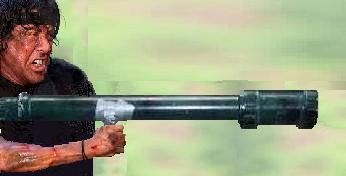 Homemade Airsoft Rocket Launcher