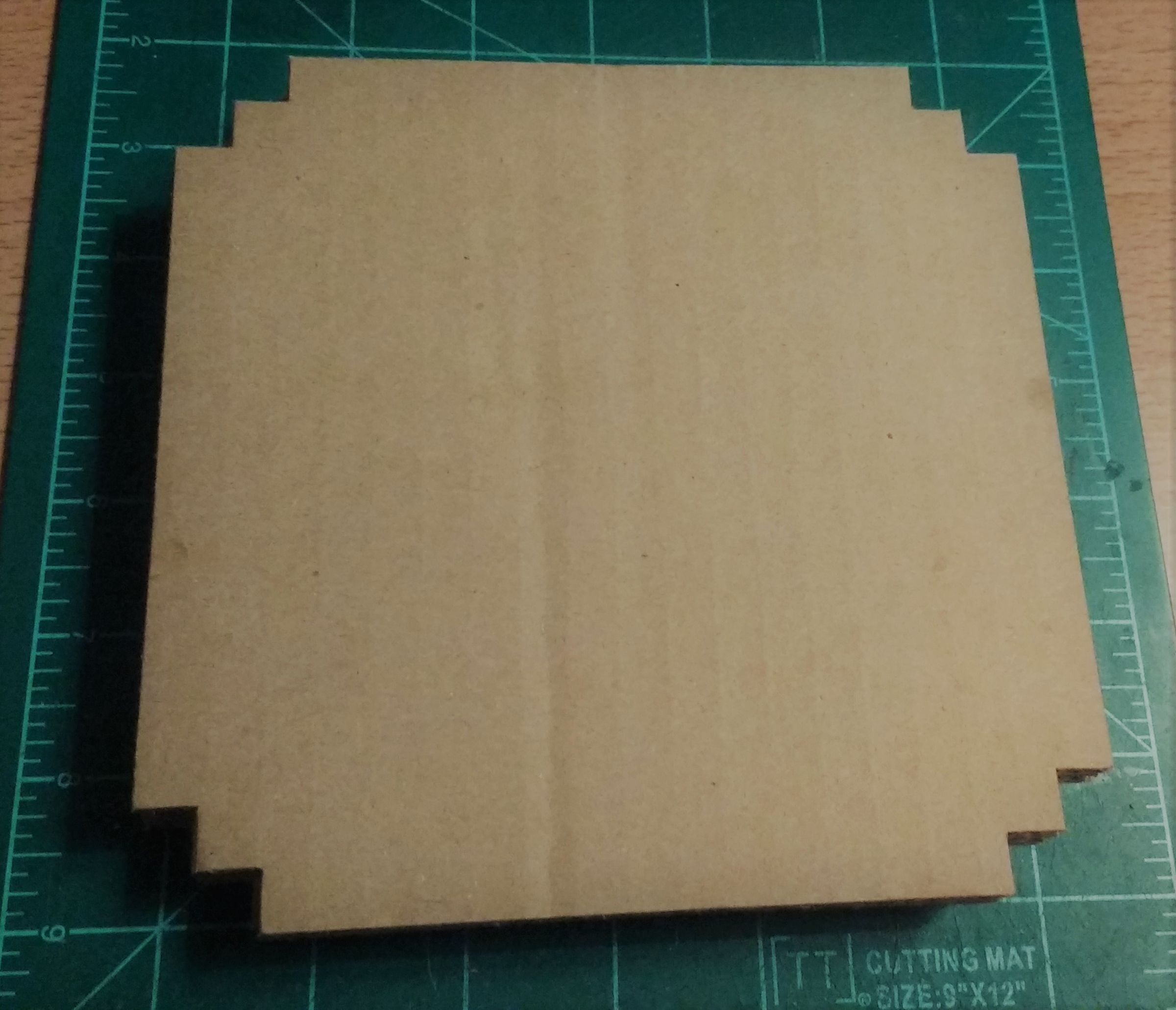 DIY Cardboard Super Mario World Question Mark Block Shelf : 19 Steps ...