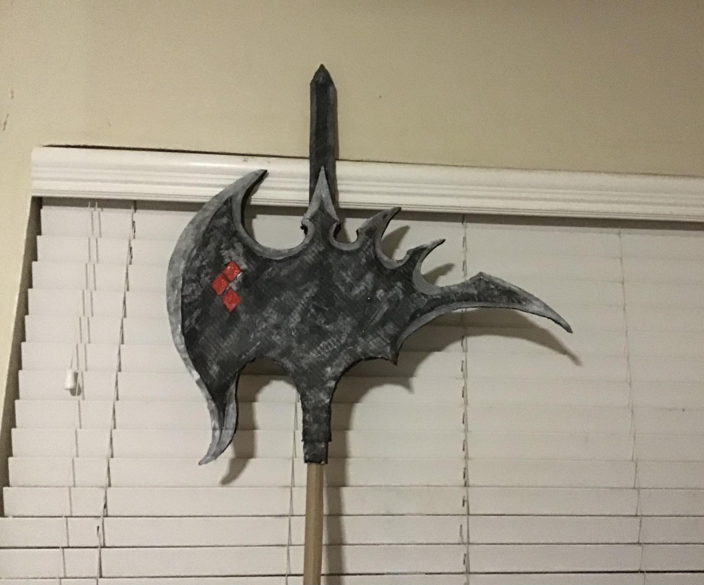 Fantasy Halberd Prop : 12 Steps (with Pictures) - Instructables
