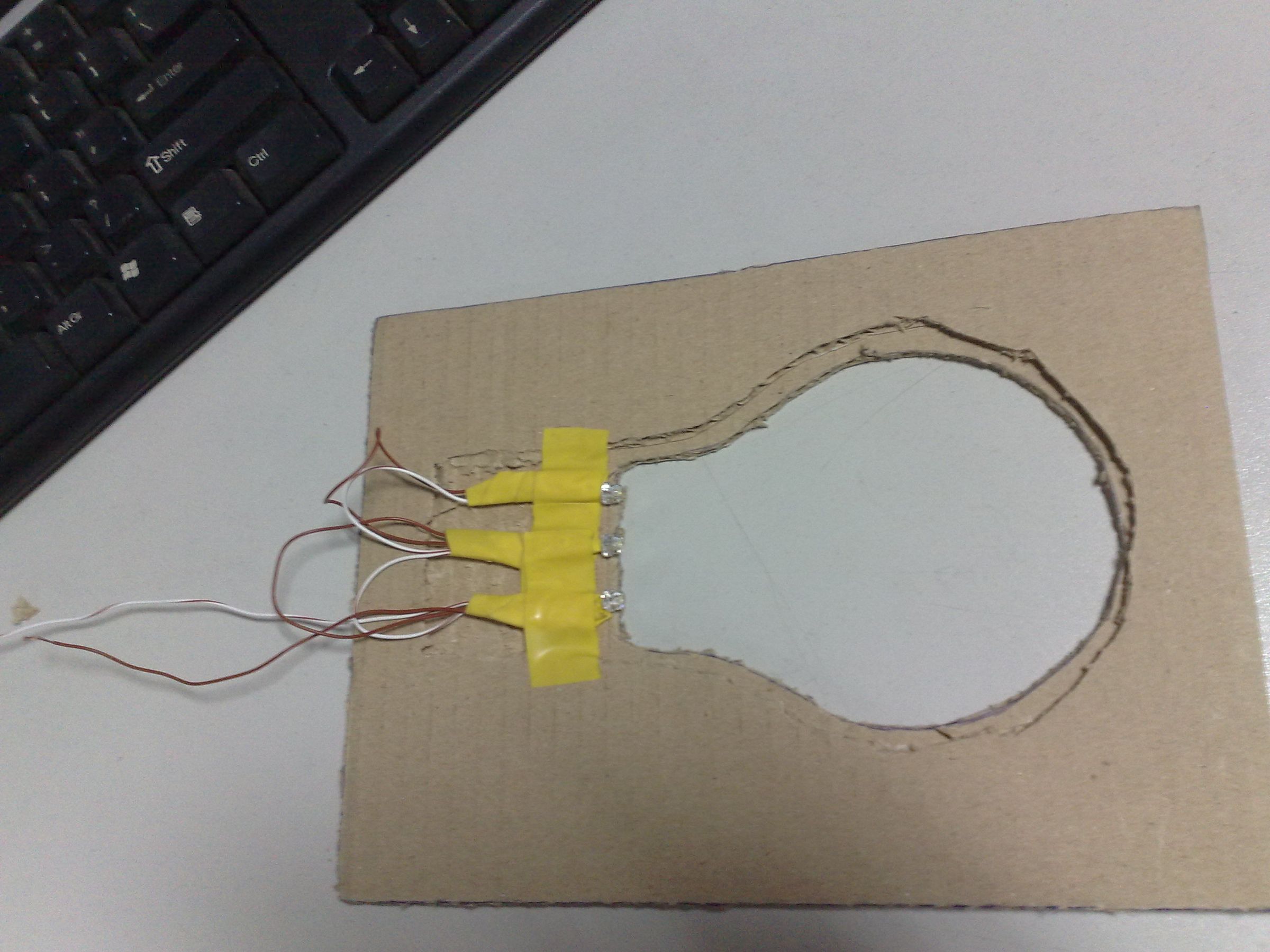 Carboard LED "Bulb" : 6 Steps - Instructables