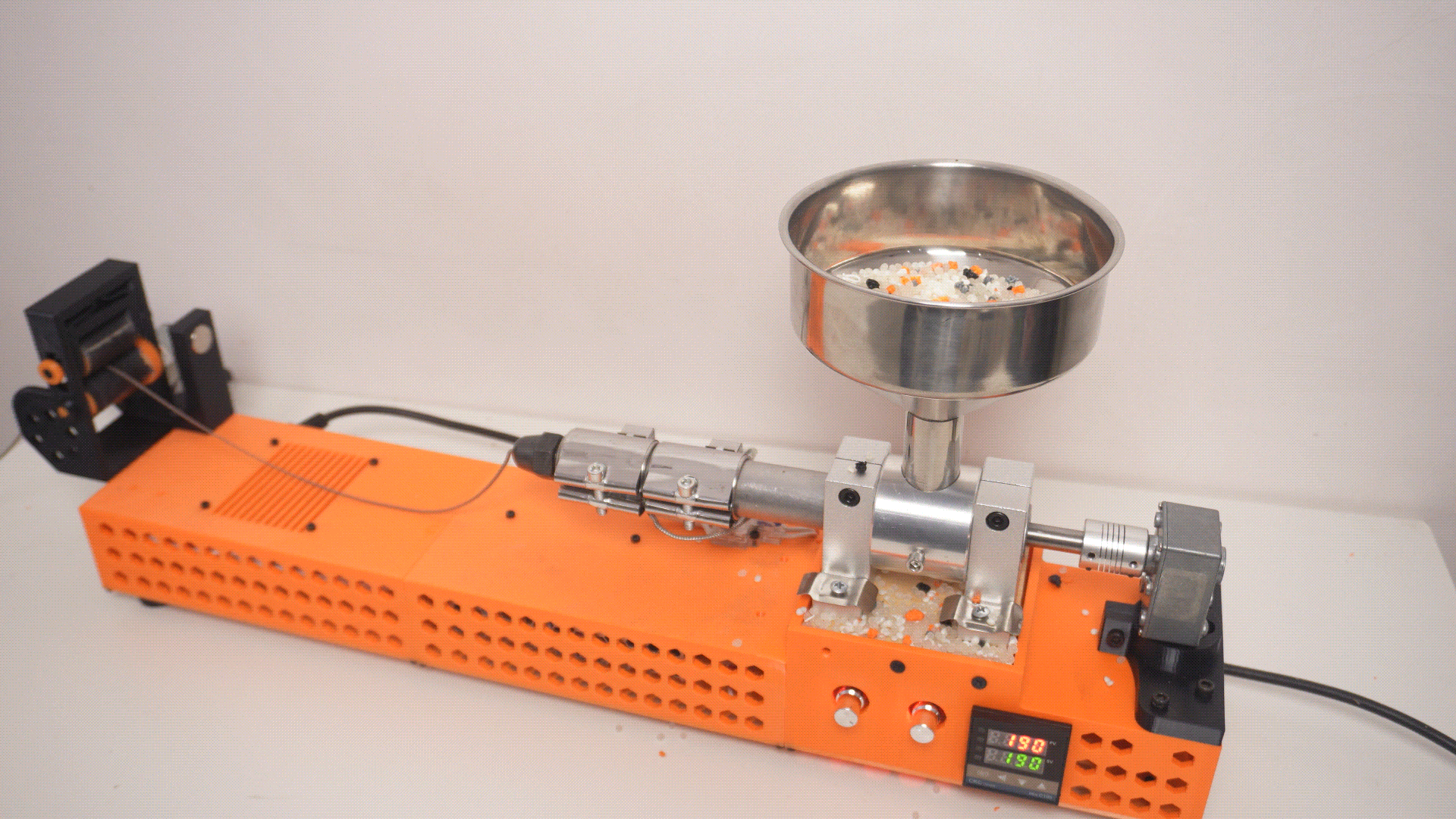 ExtrudeX: DIY Filament Recycler (Turn Failed Prints Into New Filament ...