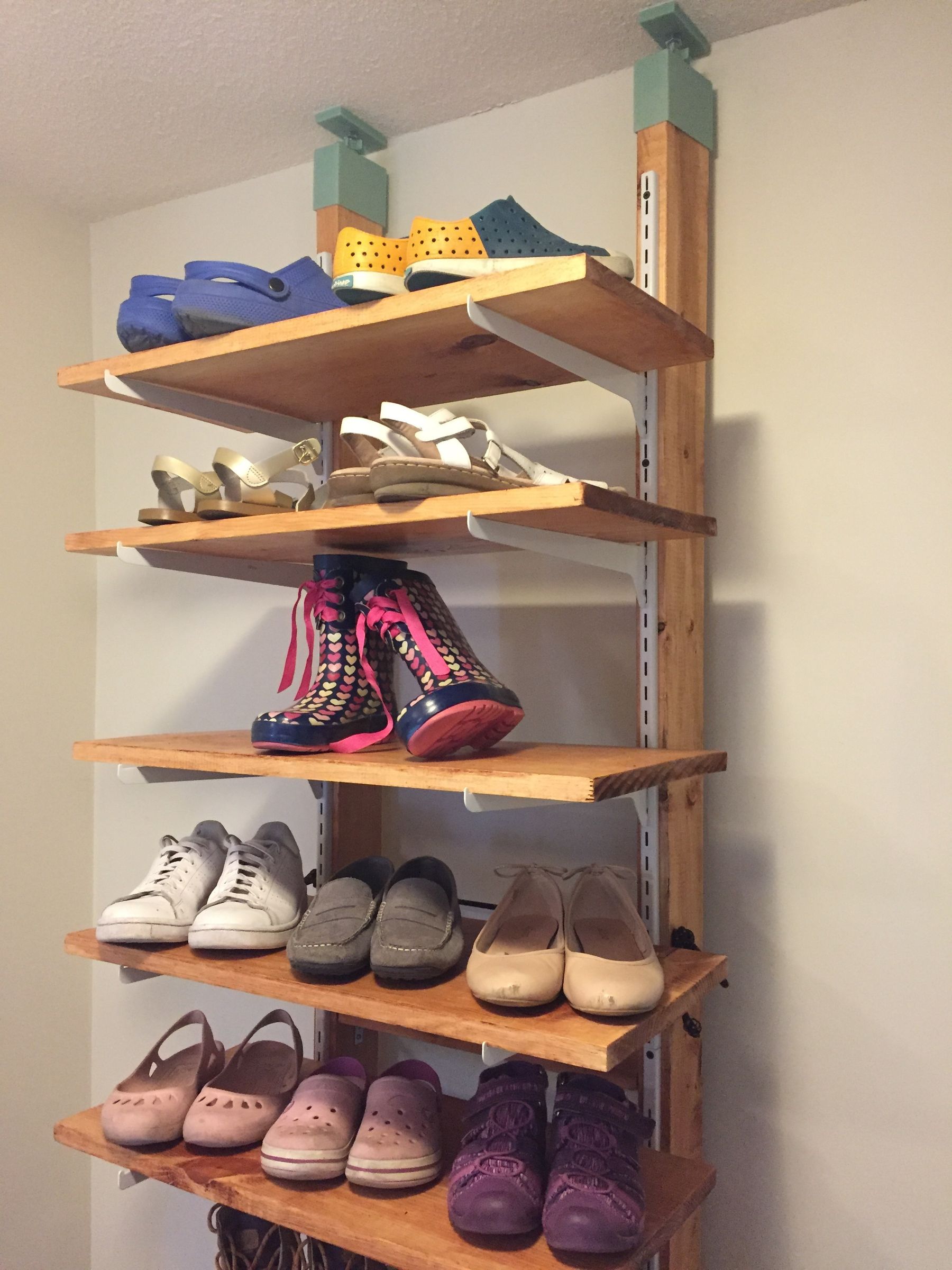 Boots 'n All - Storage Shoe Shelf : 16 Steps (with Pictures ...