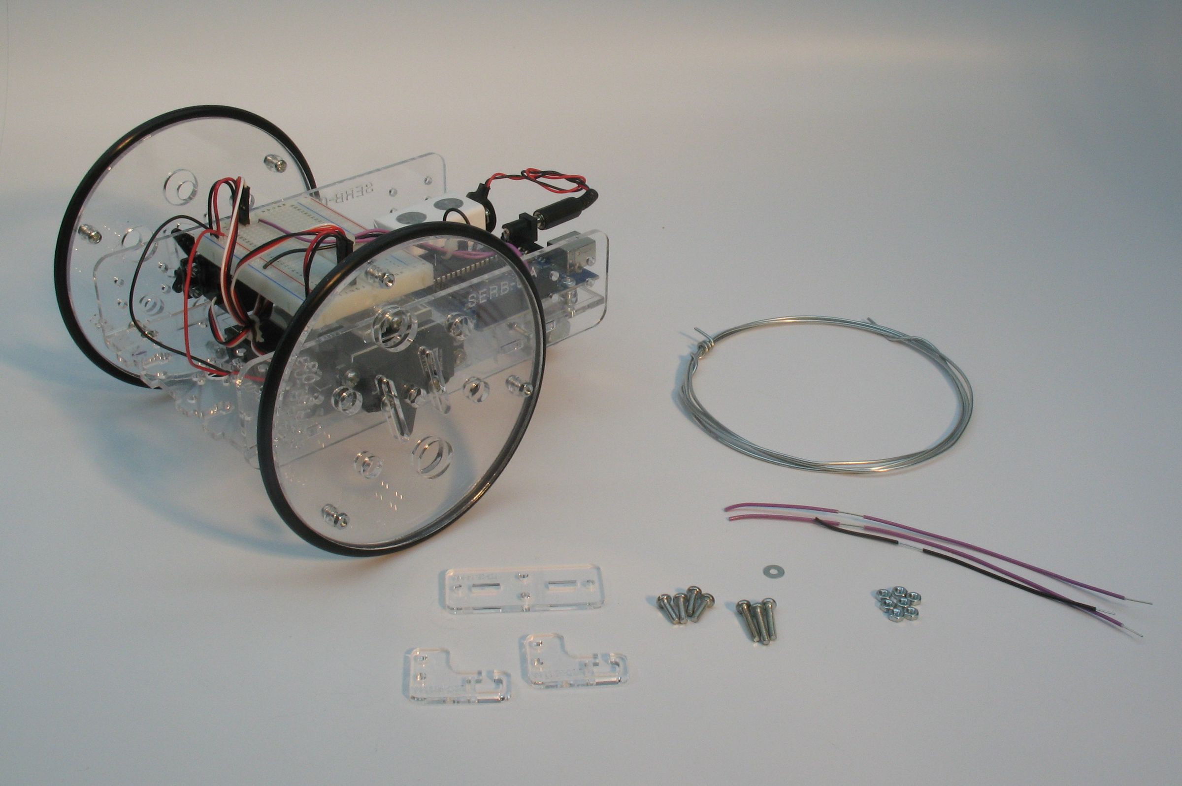 Add Obstacle Detecting Whiskers to Your Robot : 6 Steps - Instructables