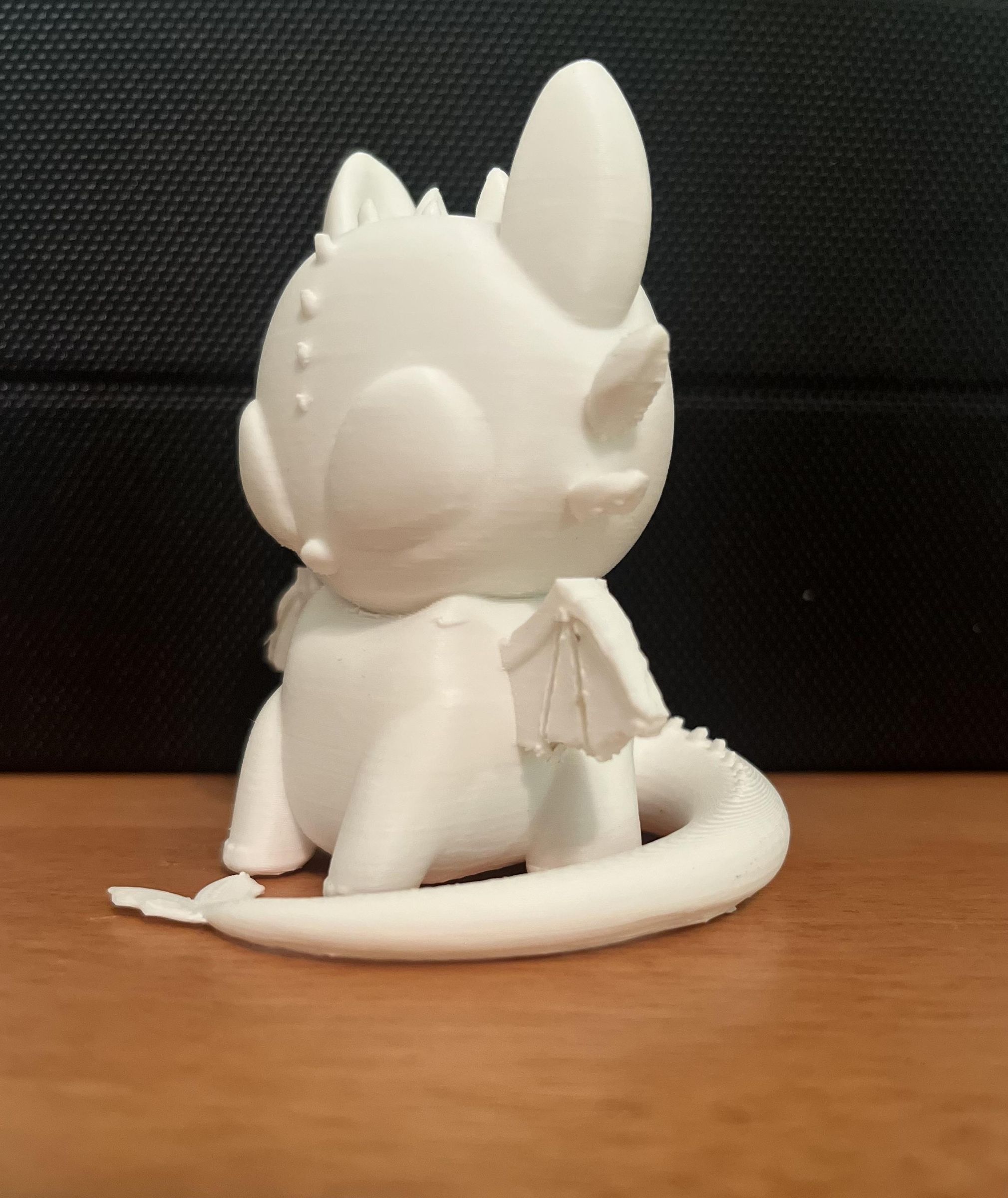 Cute Toothless Dragon 3d Printed Figure : 16 Steps (with Pictures ...