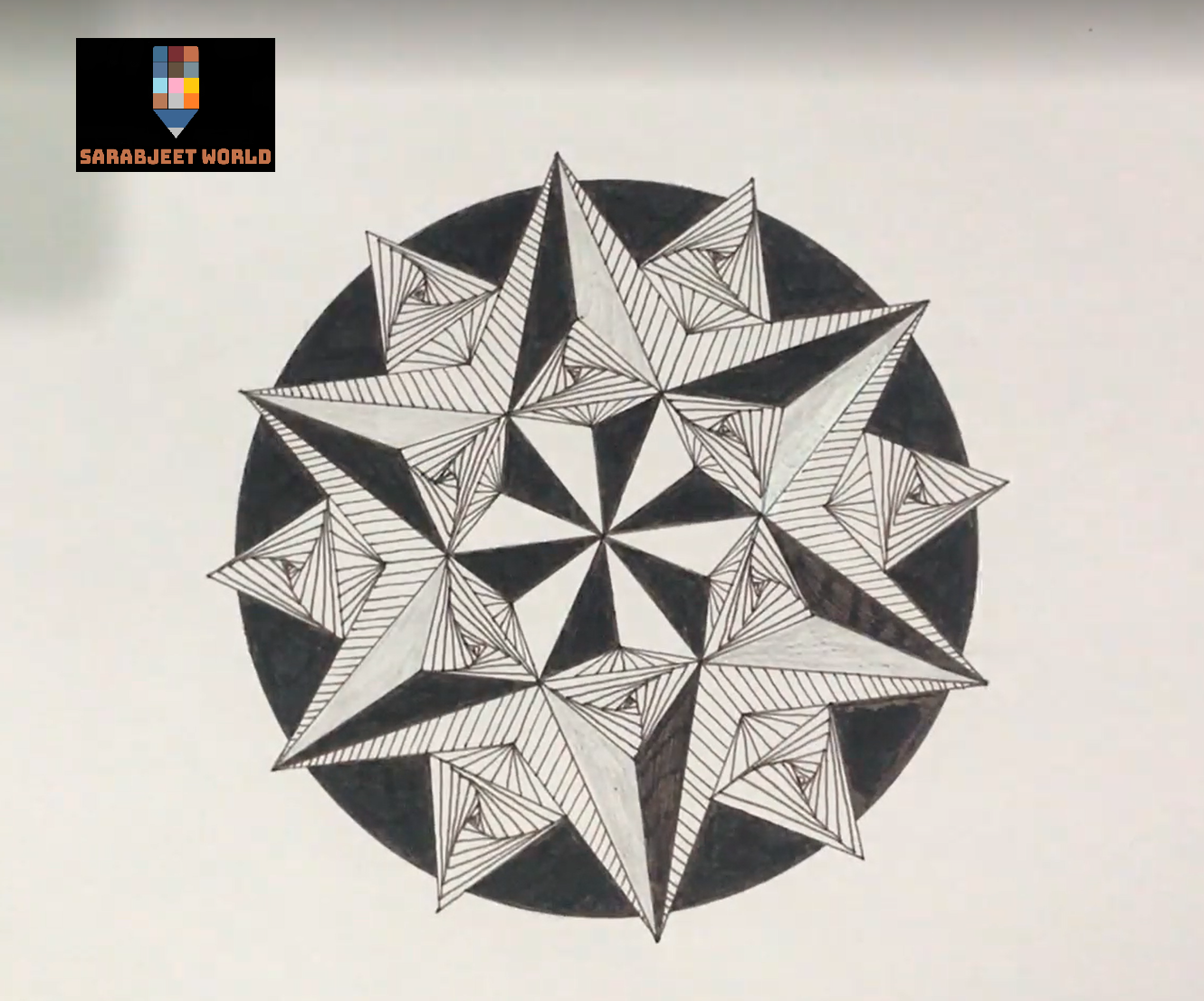 Easy Zentangle Design for Beginners : 7 Steps - Instructables