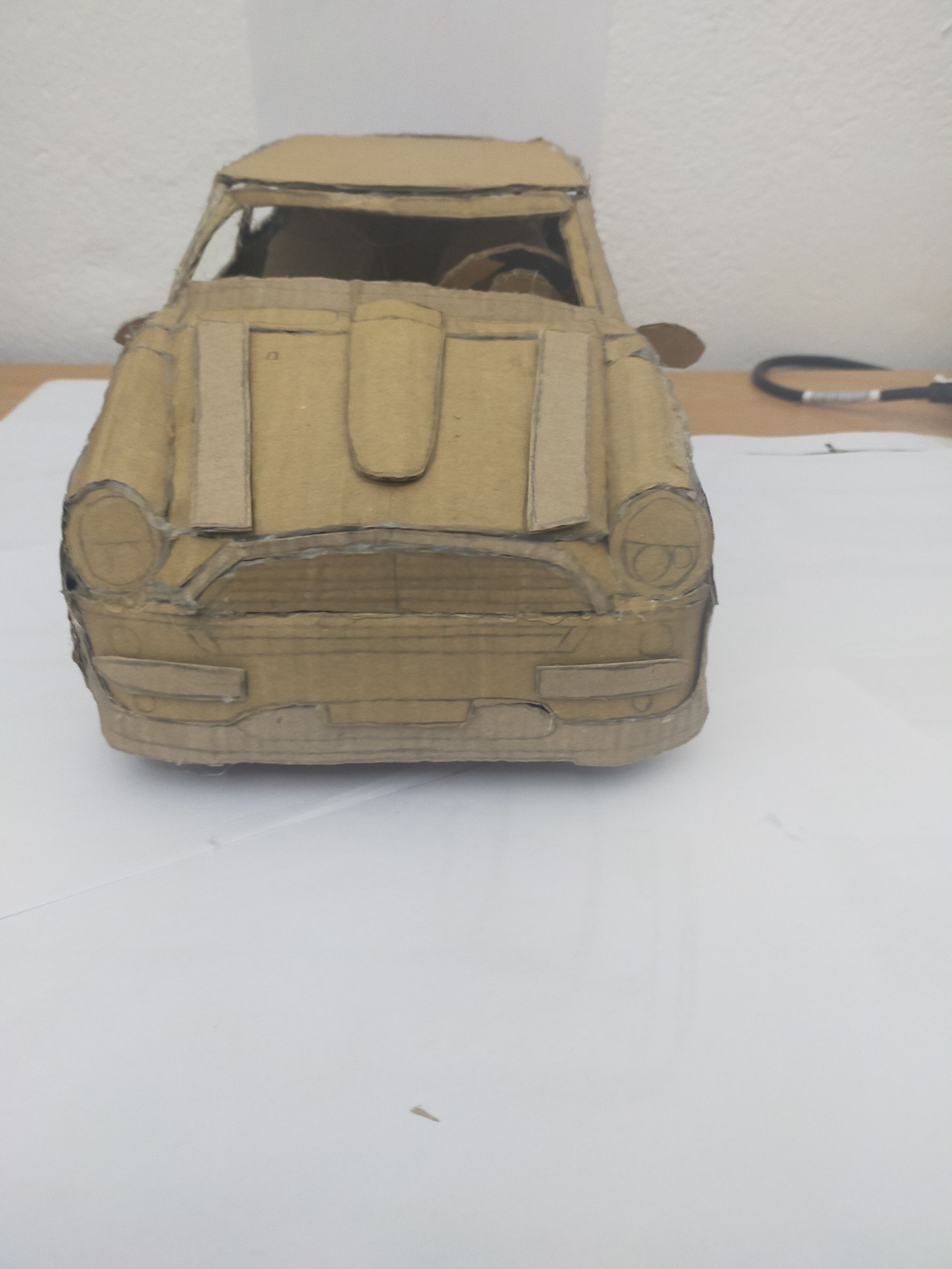 A Cardboard Mini Cooper : 6 Steps - Instructables