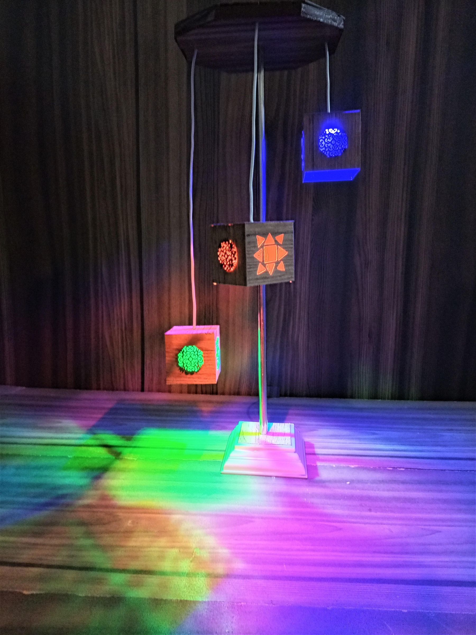 How to Make Wooden Table Lamp|Modern Design of Light Lamp|Easy Art ...