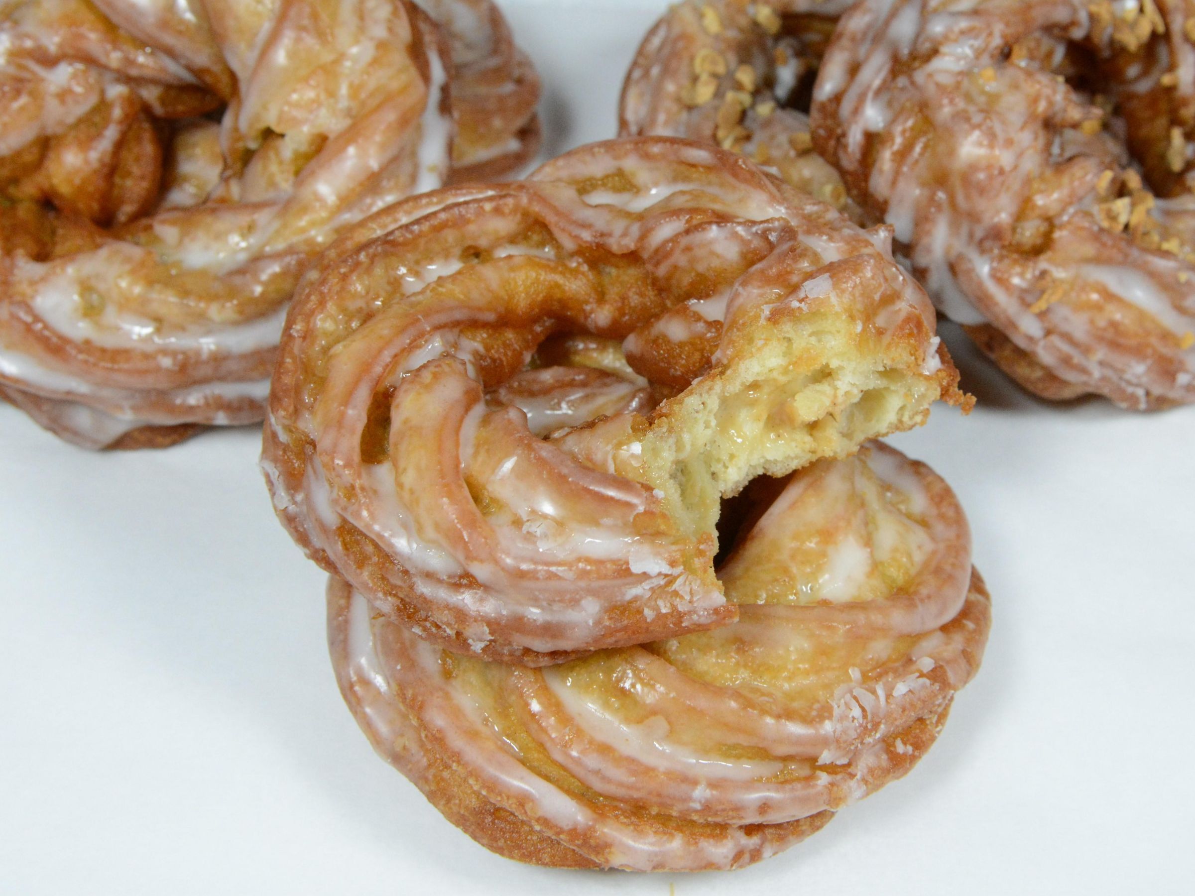 Chouxnut- Cruller Doughnuts Filled With Praline Cream : 11 Steps (with ...