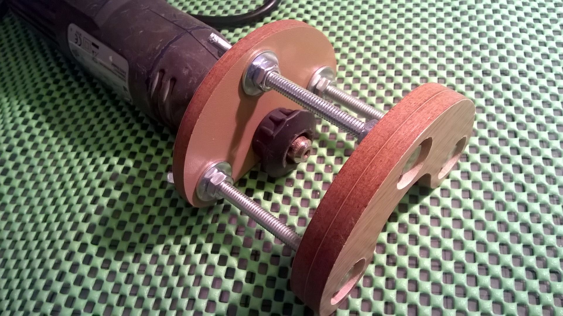 Wooden Precision Mini Router Base for Rotary Tool (with Cardboard ...