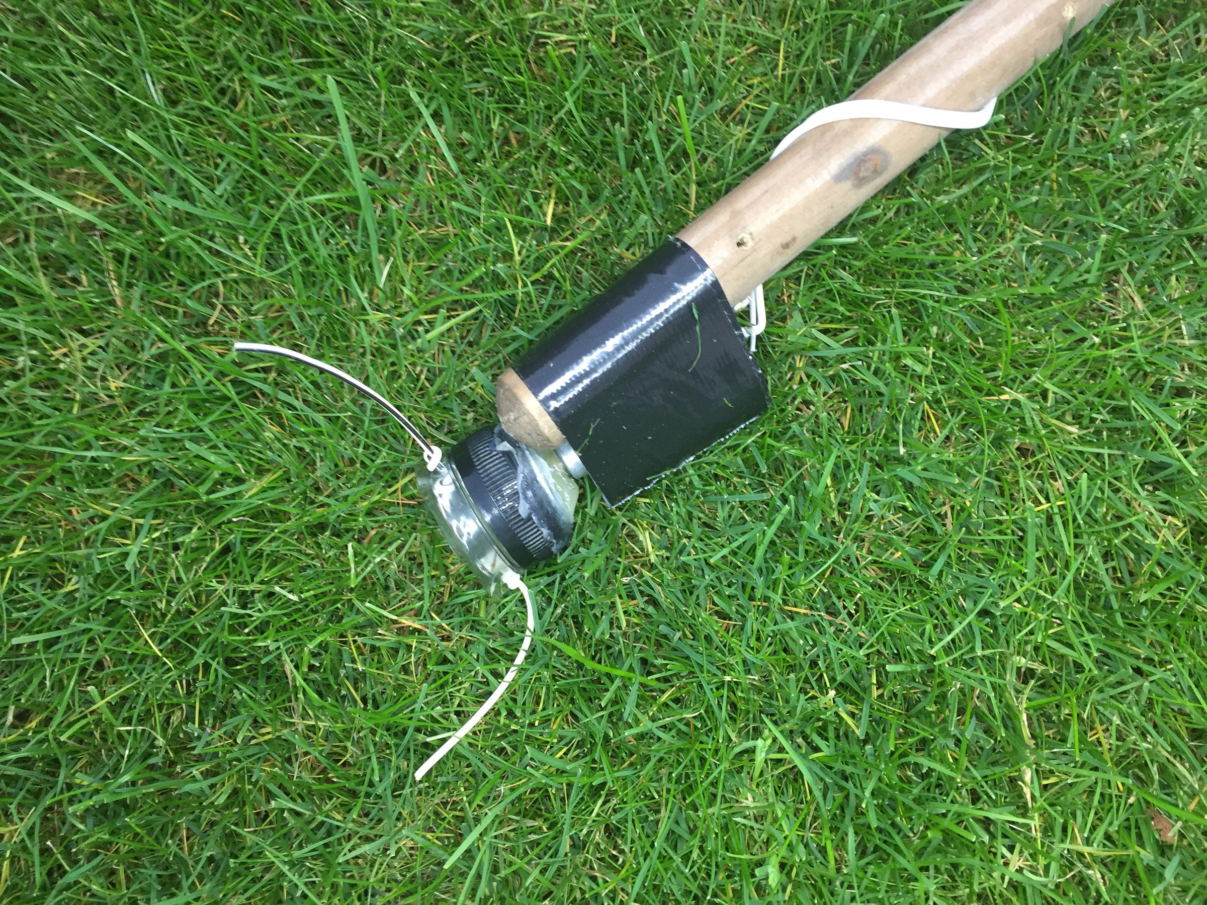 MAKE a WEED EATER / Whacker / Strimmer - on a Budget! (ALSO IN ...