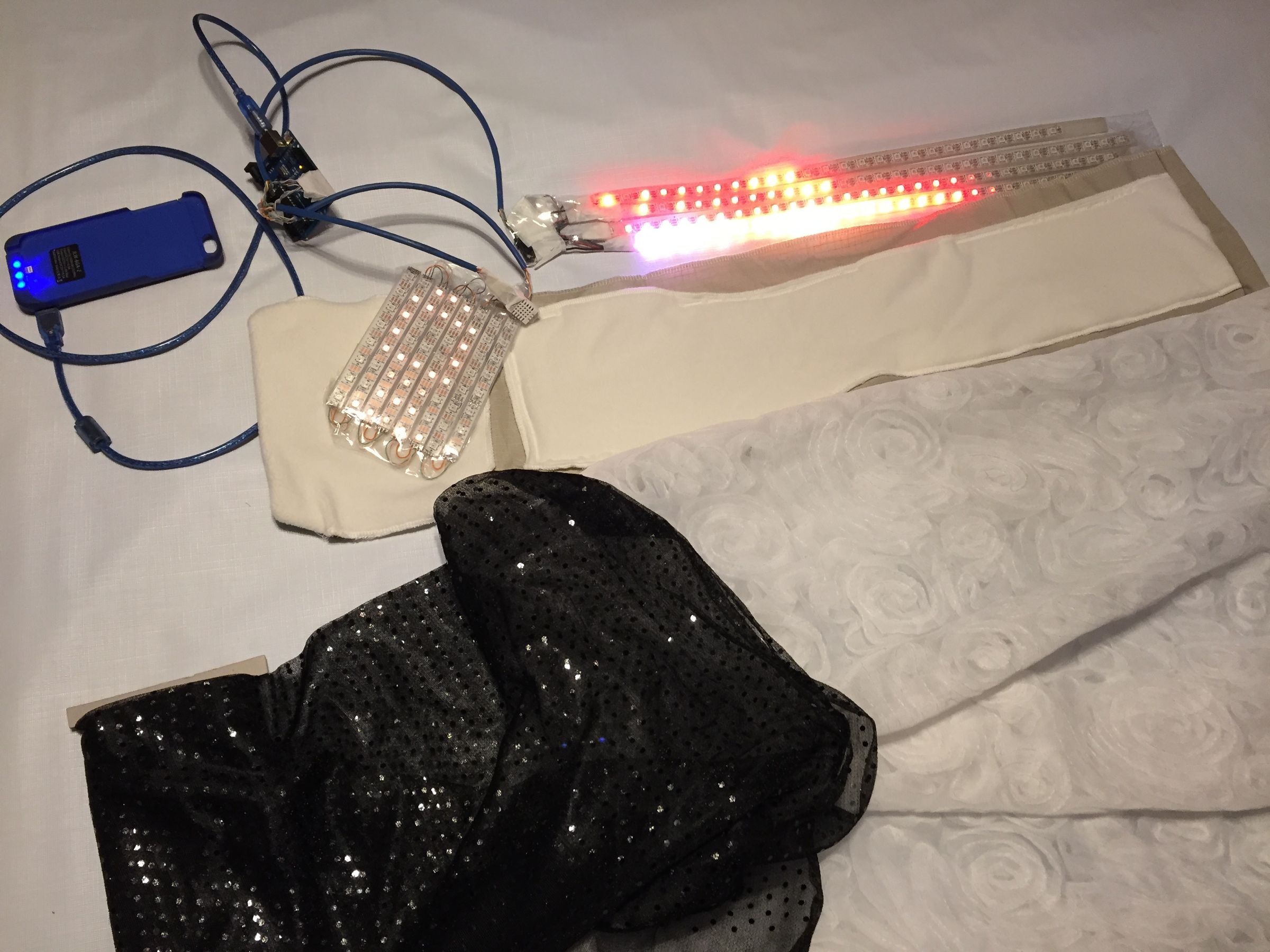 Hunger Games - Global Warming - Neopixel Fire Thermometer Scarf : 3 ...