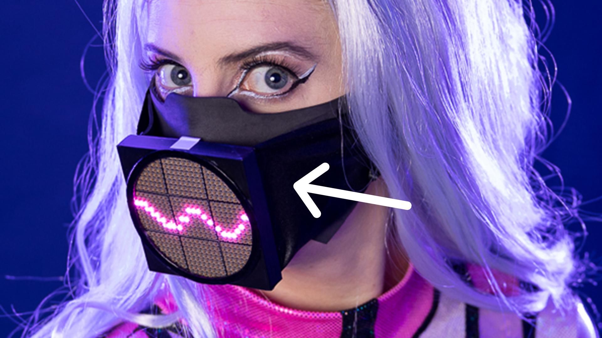 Lady Gaga Cosplay - Making the LED Matrix Mask From the VMAs : 12 Steps ...
