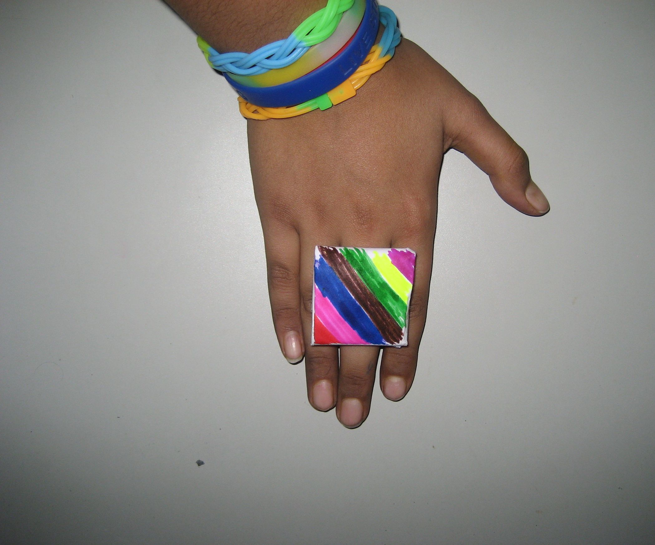 How to Make a Paper Ring : 13 Steps - Instructables