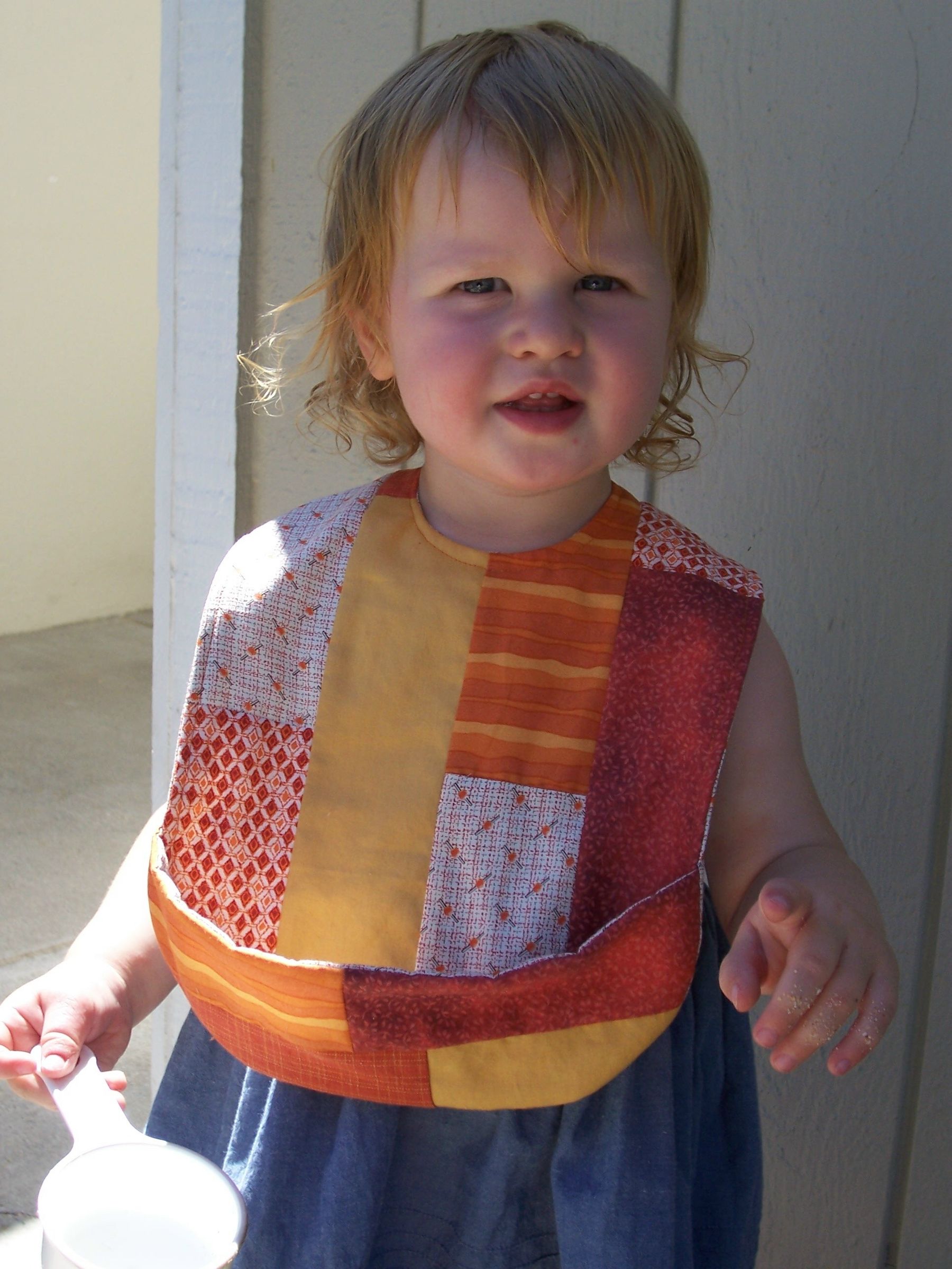 Reversible Quilted Bib With Pocket : 9 Steps - Instructables