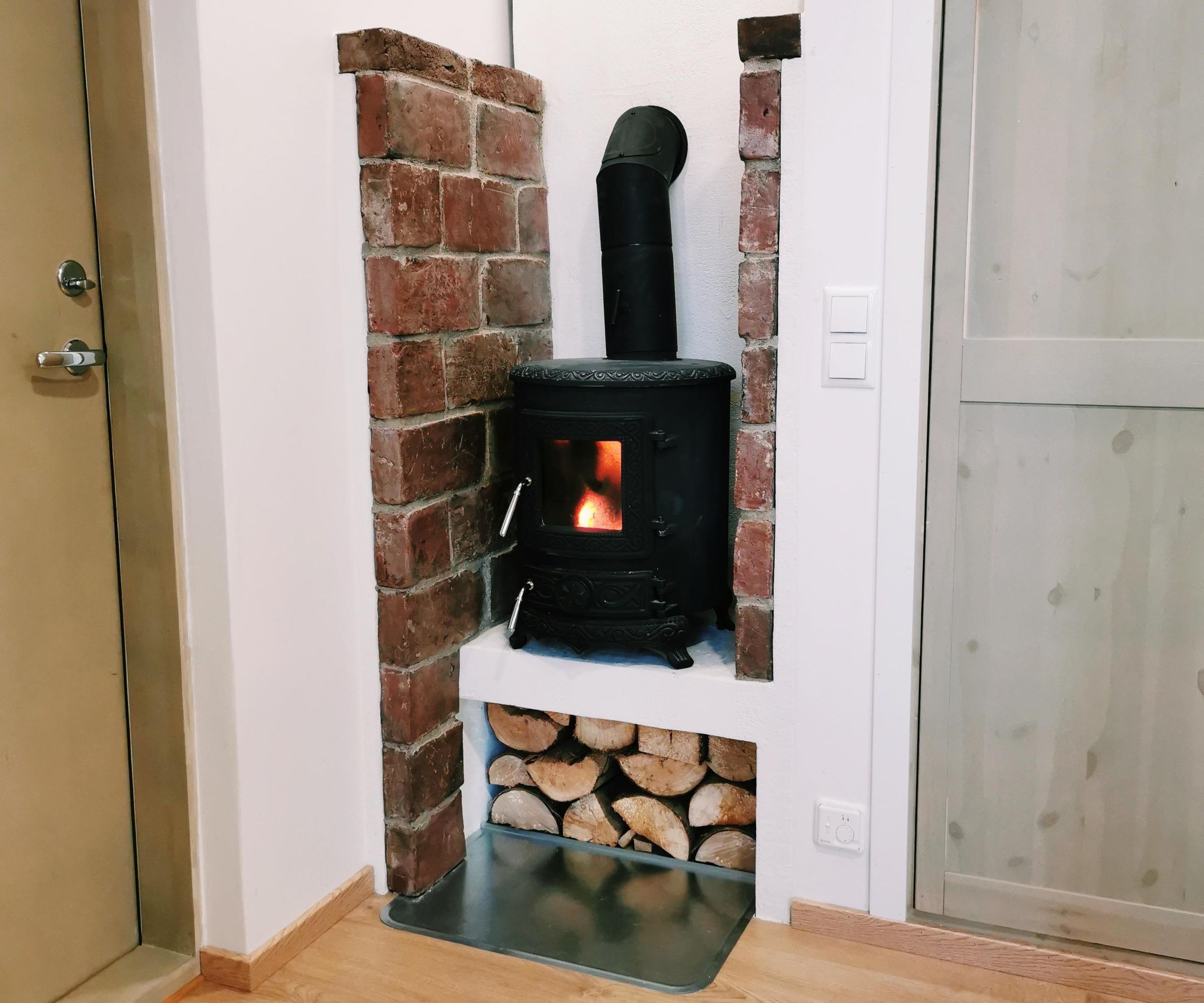 Building A Wood Stove Platform