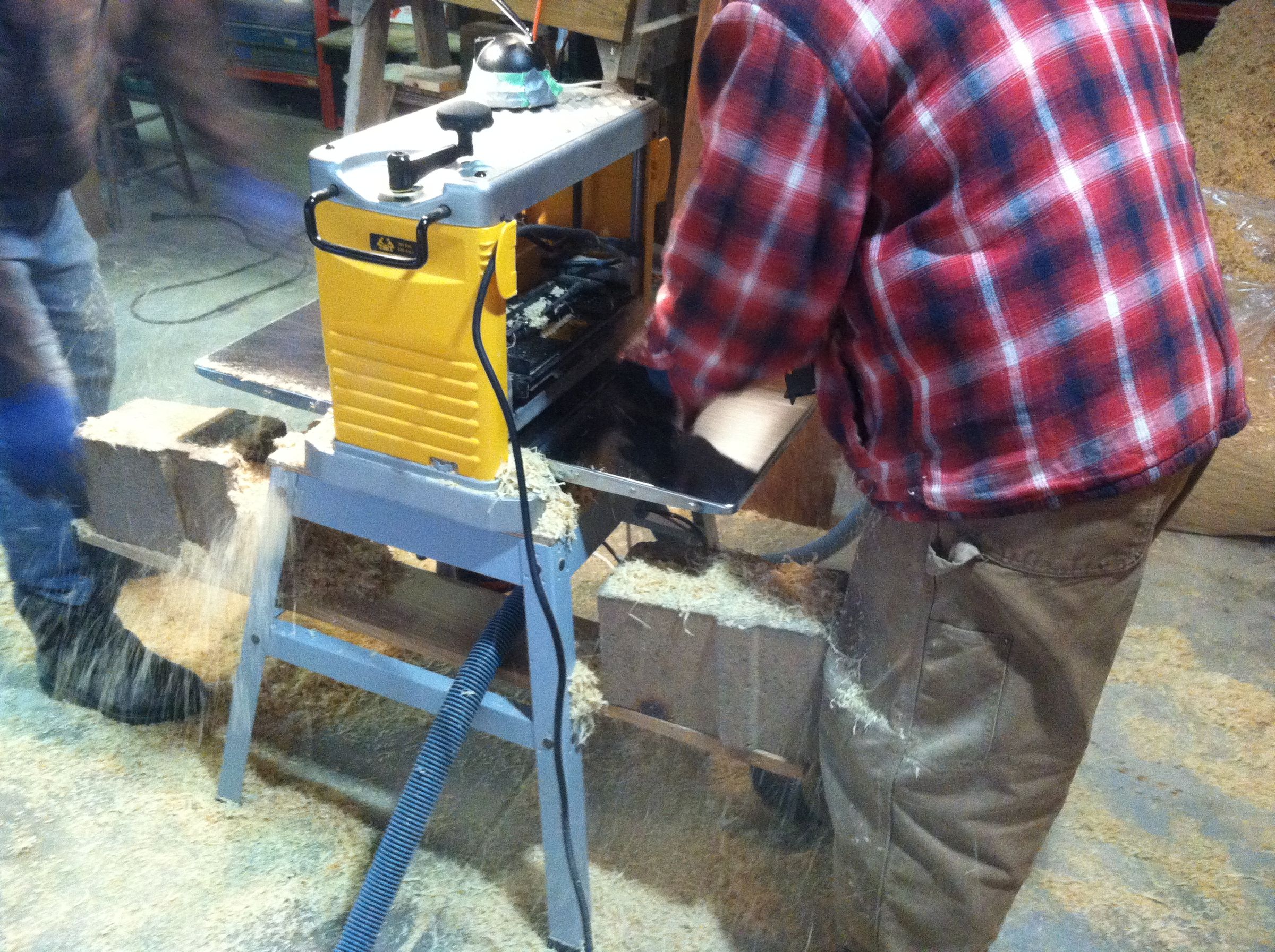 Wide Plank Floor DIY: Rough Cut to Tongue and Groove : 10 Steps (with ...