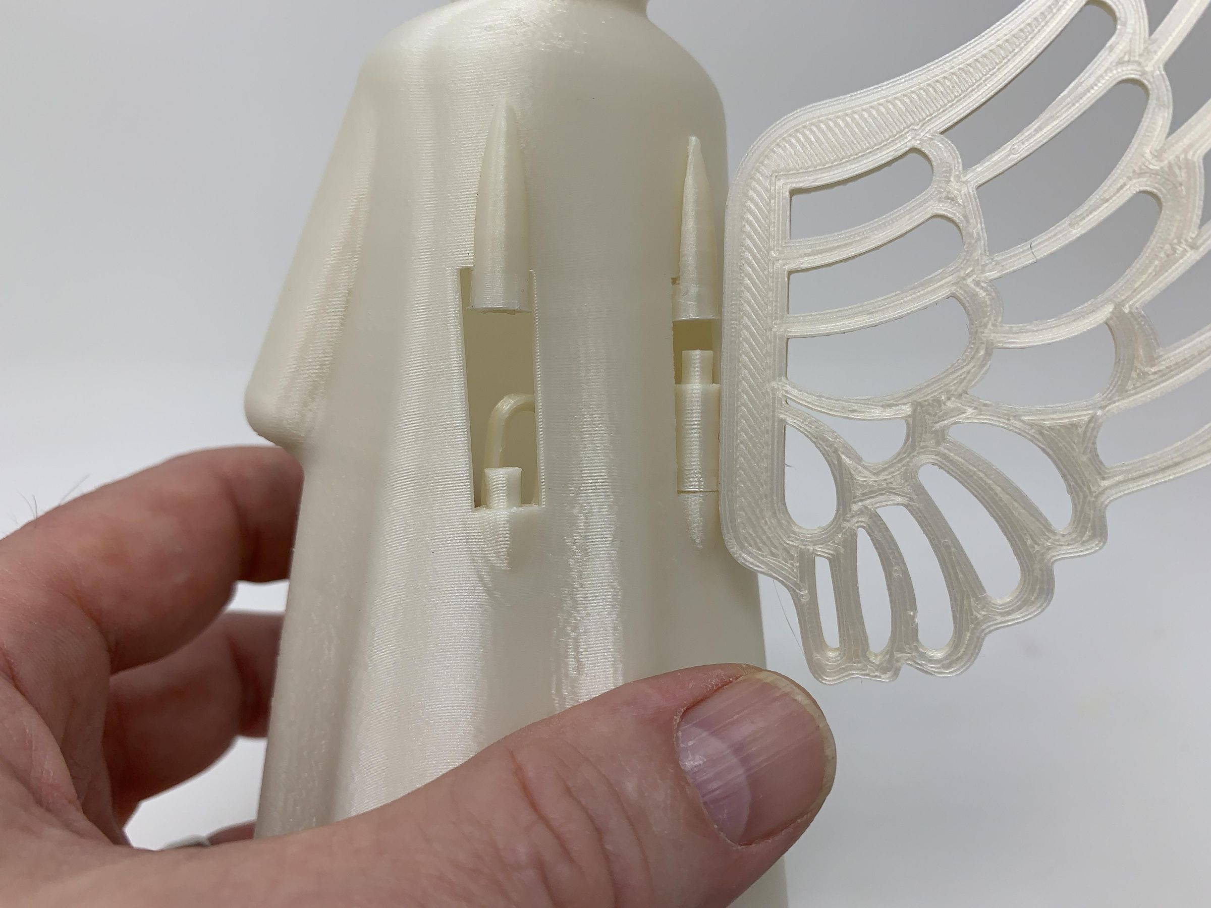 A 3D Printed Animated Angel Christmas Tree Topper. : 4 Steps (with ...