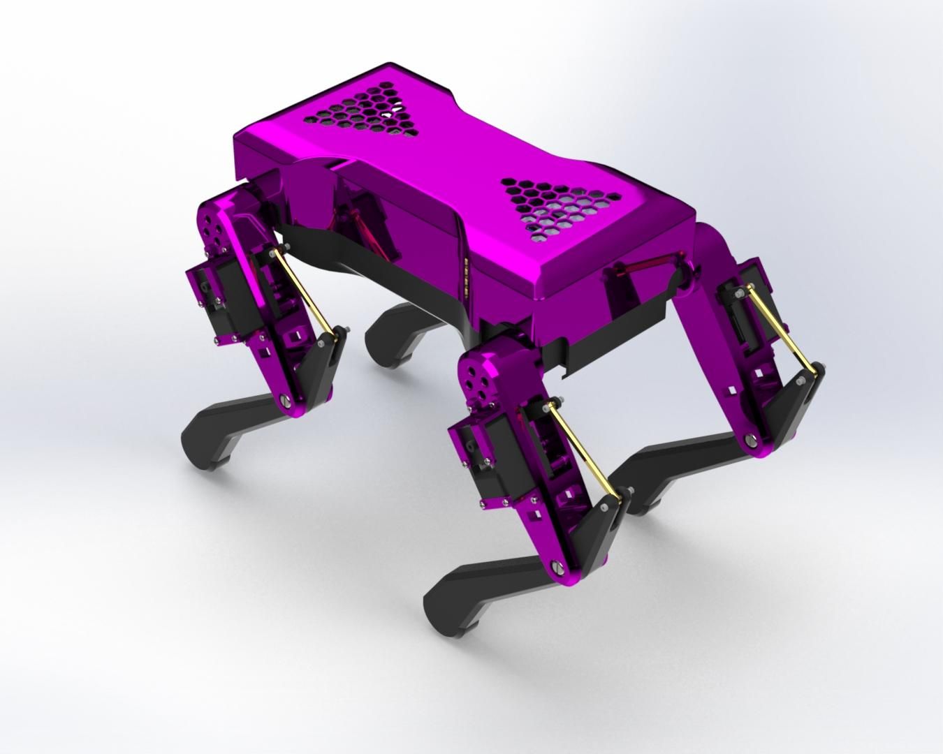 DogBot V2.0: Design Your Own Quadruped Robot (Part 1) : 7 Steps (with Pictures) - Instructables