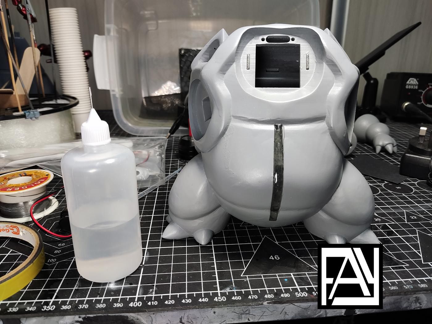 Blastoise Humidifier : 6 Steps (with Pictures) - Instructables