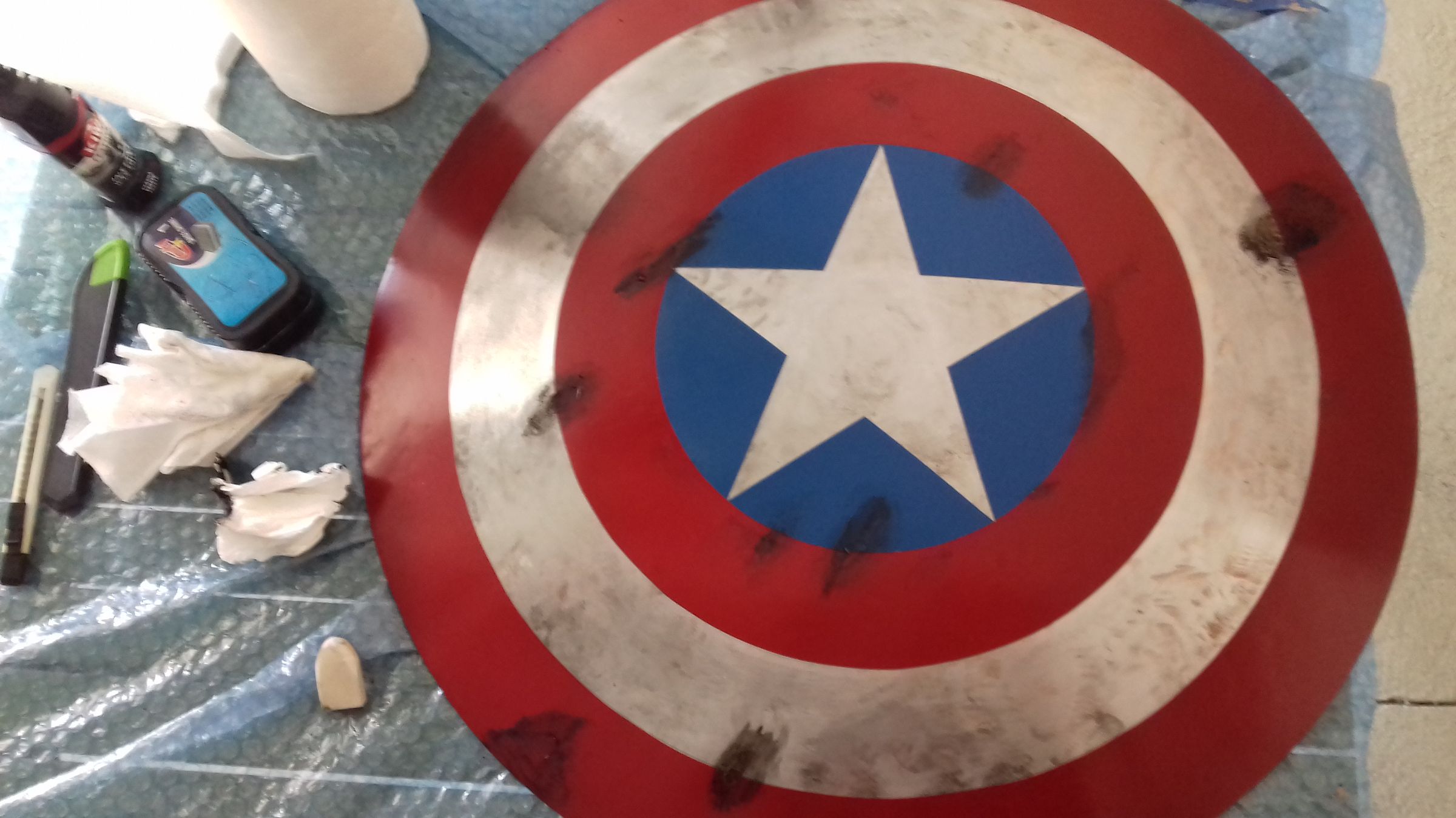 Cpt America Shield : 4 Steps - Instructables