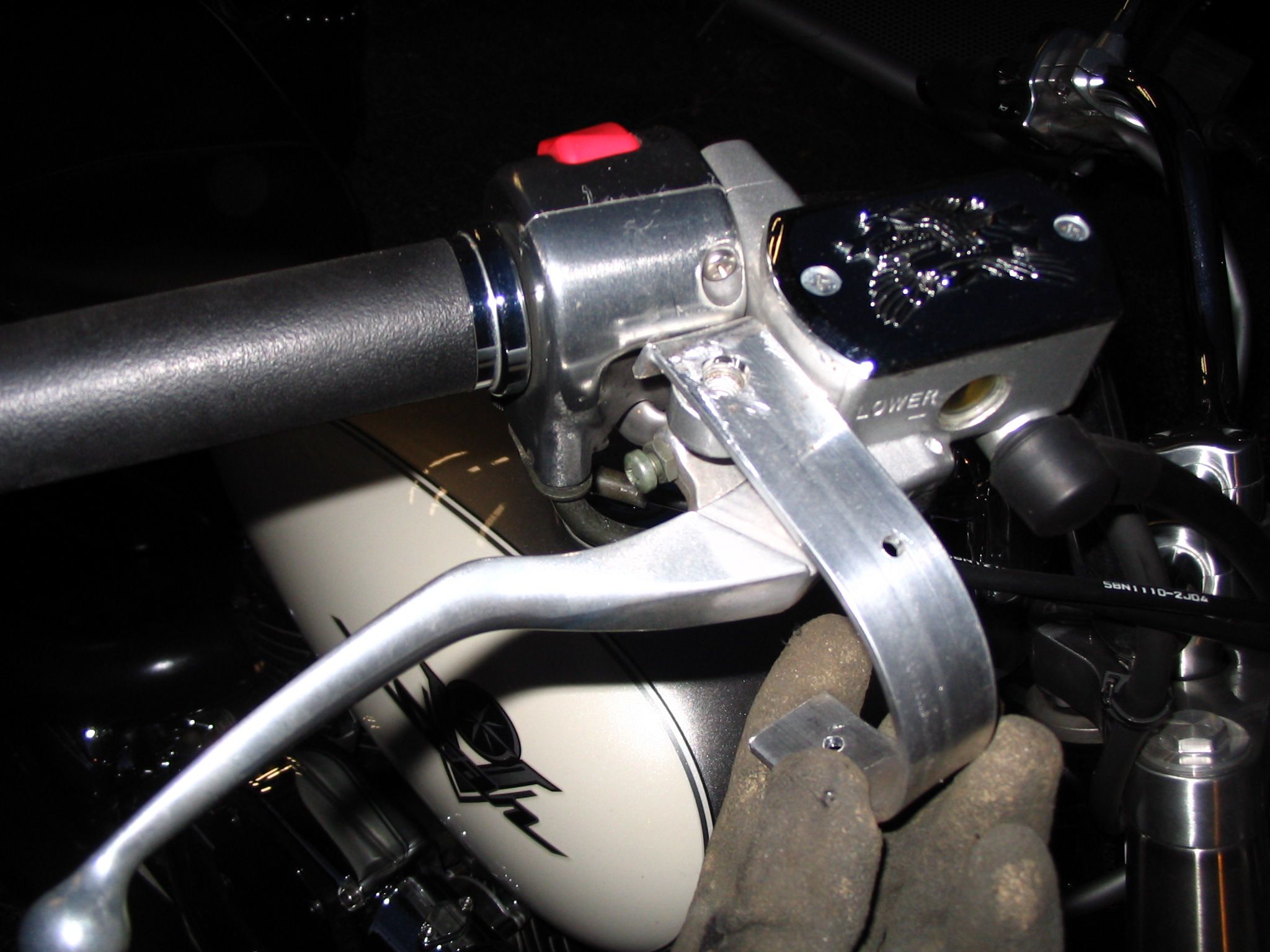 Homemade Motorcycle Hand Wind Deflectors (V Star 650) : 8 Steps ...