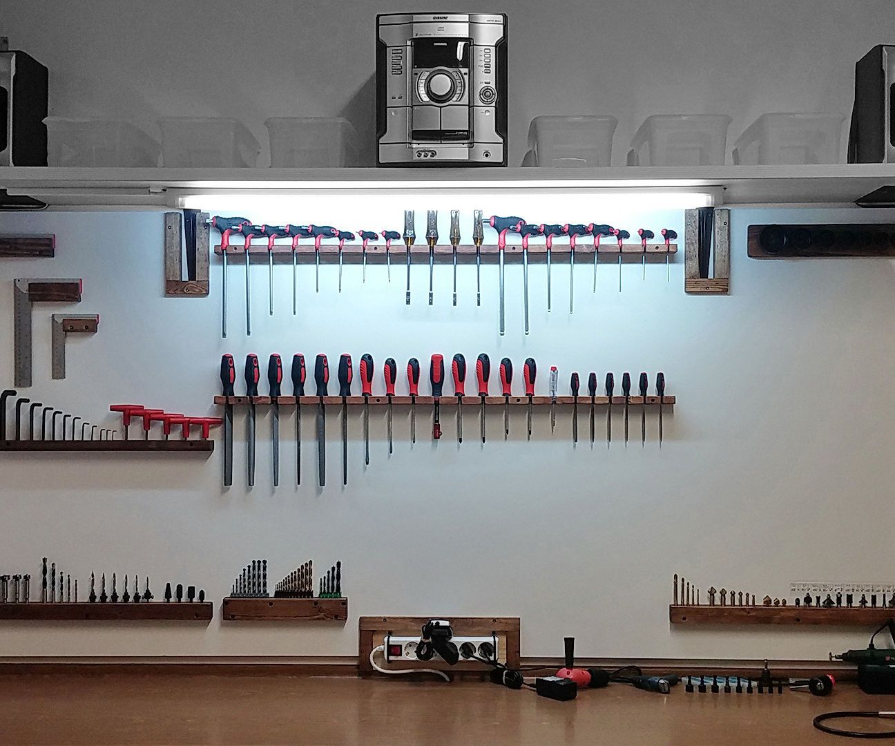 Custom Wall Tool Holders : 24 Steps (with Pictures) - Instructables
