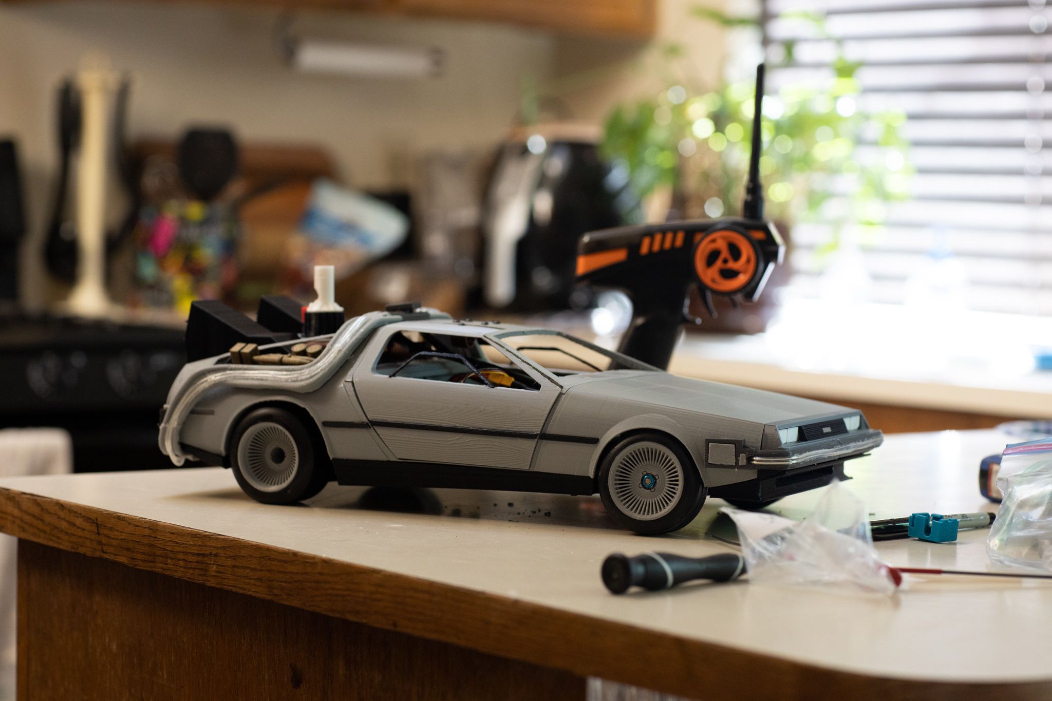 Delorean DMC-12/BTTF Time Machine 3D Printed RC Car : 17 Steps (with ...