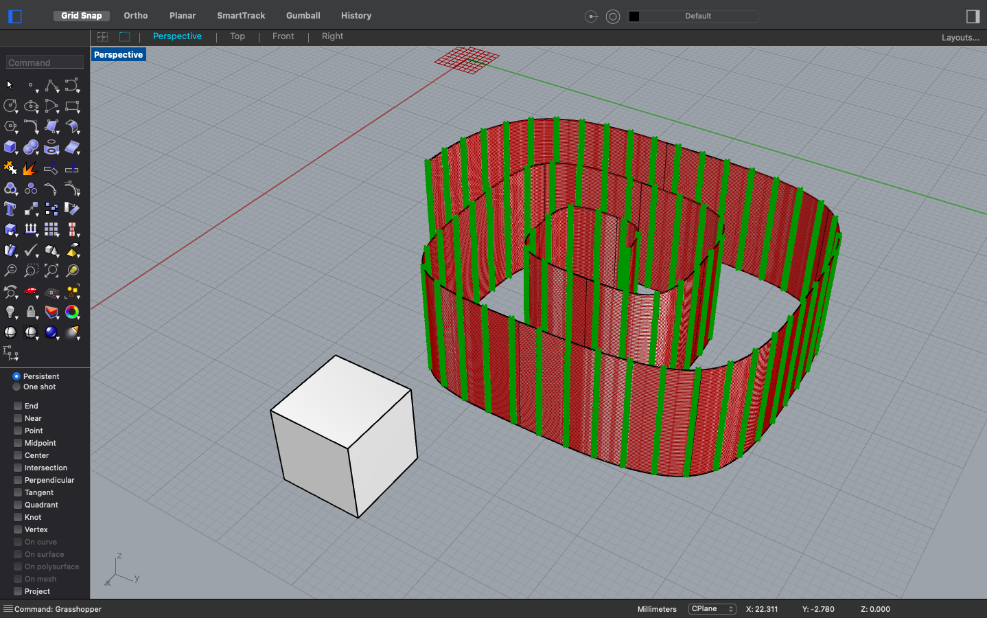 3D Printing Textiles and Slicing Using Grasshopper : 4 Steps ...