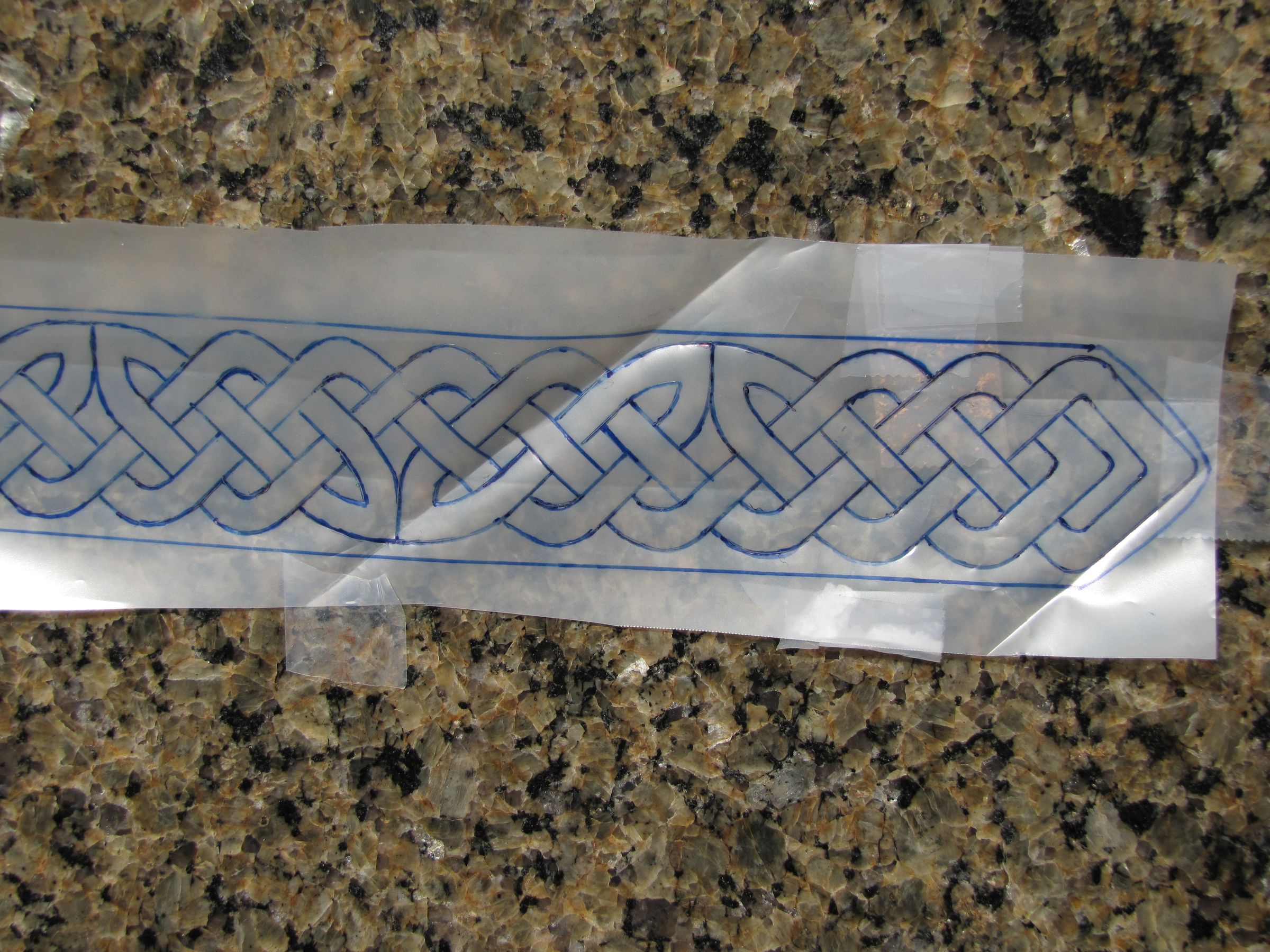 Design and Make Celtic Knotwork Leather Belt : 4 Steps (with Pictures ...