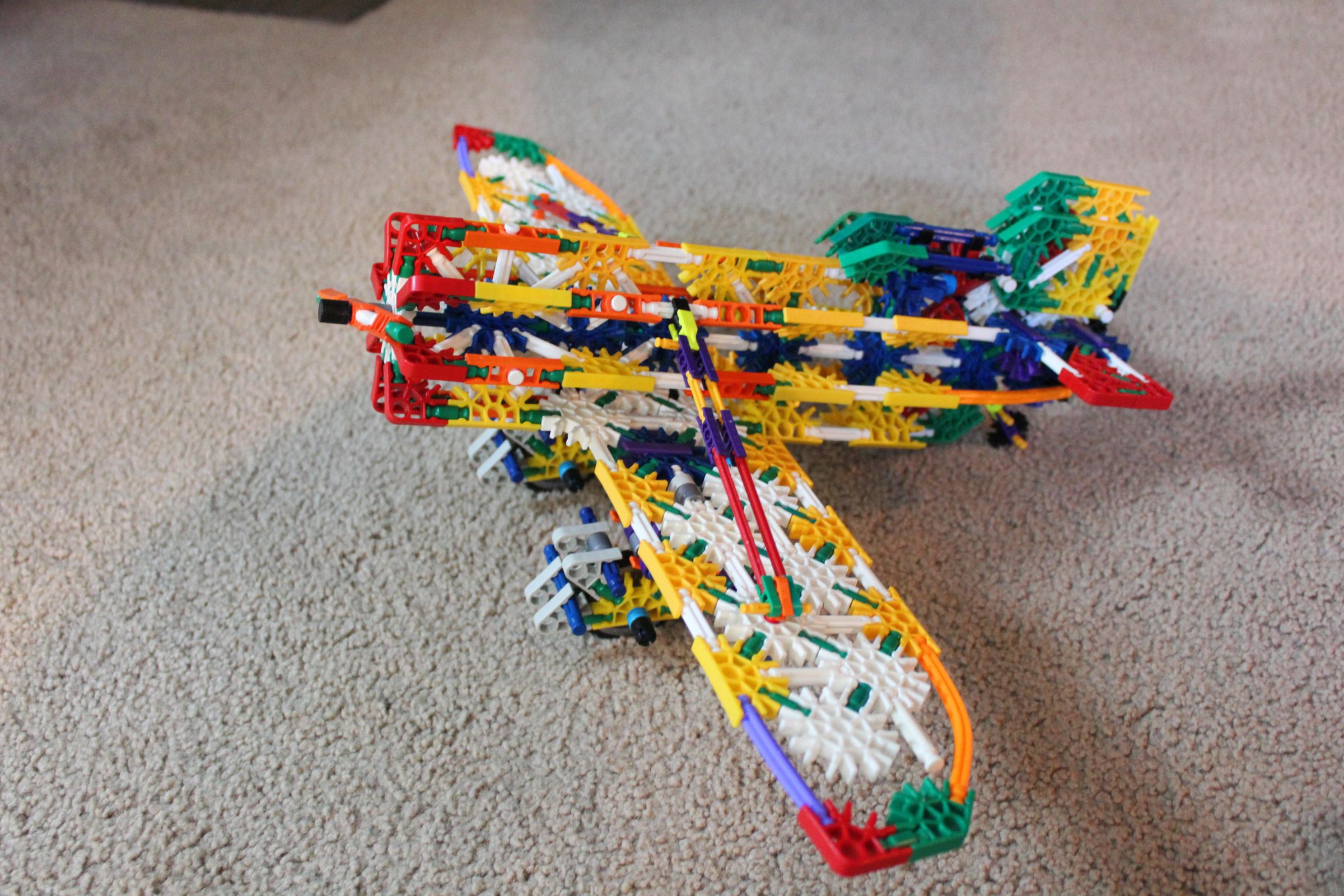 K'nex Gee Bee (Airplane) : 5 Steps - Instructables
