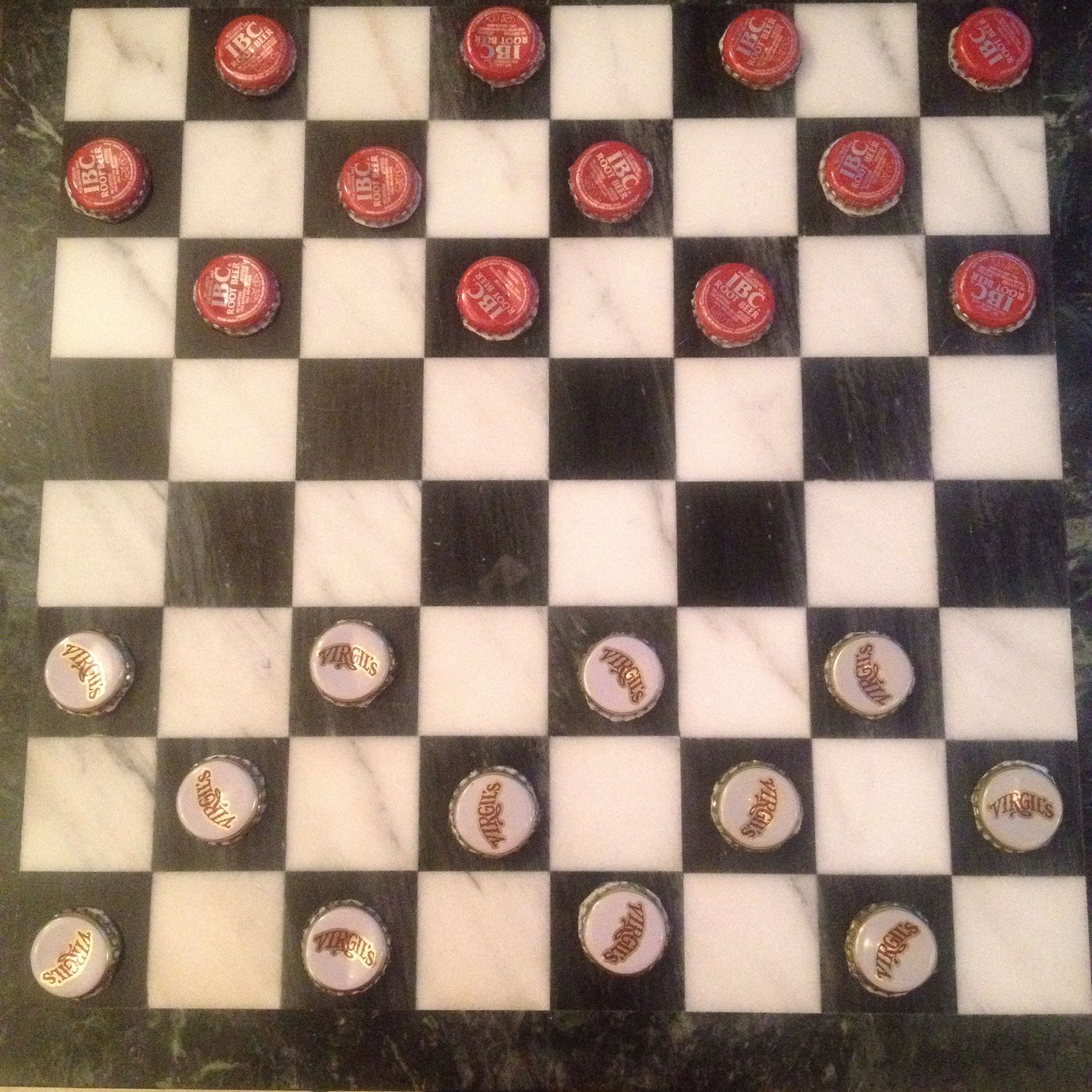 Bottle Cap Checkers : 5 Steps - Instructables