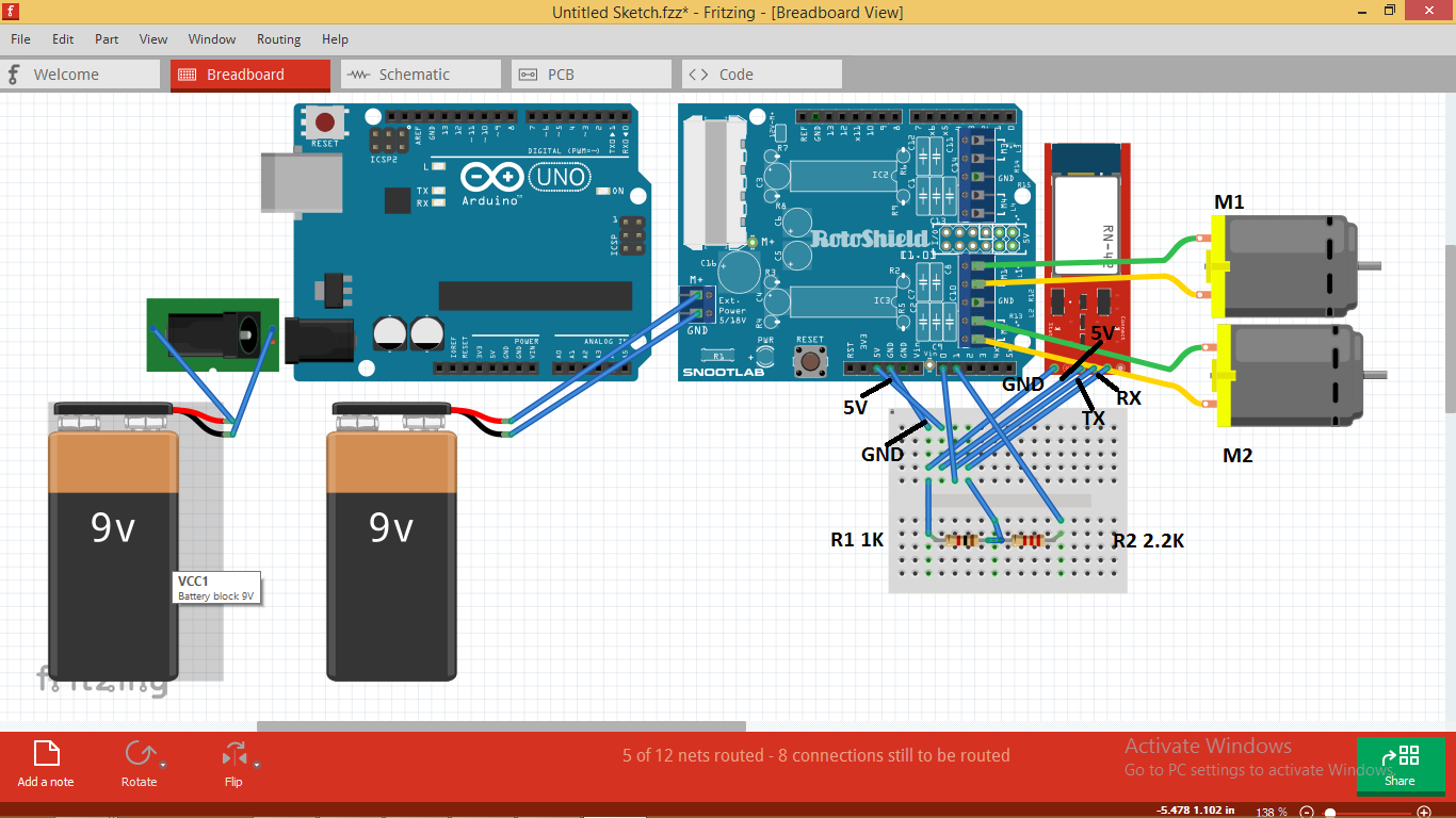 P1. ARDUINO BLUETOOTH TANK [Control Tank Tread Only] : 7 Steps ...