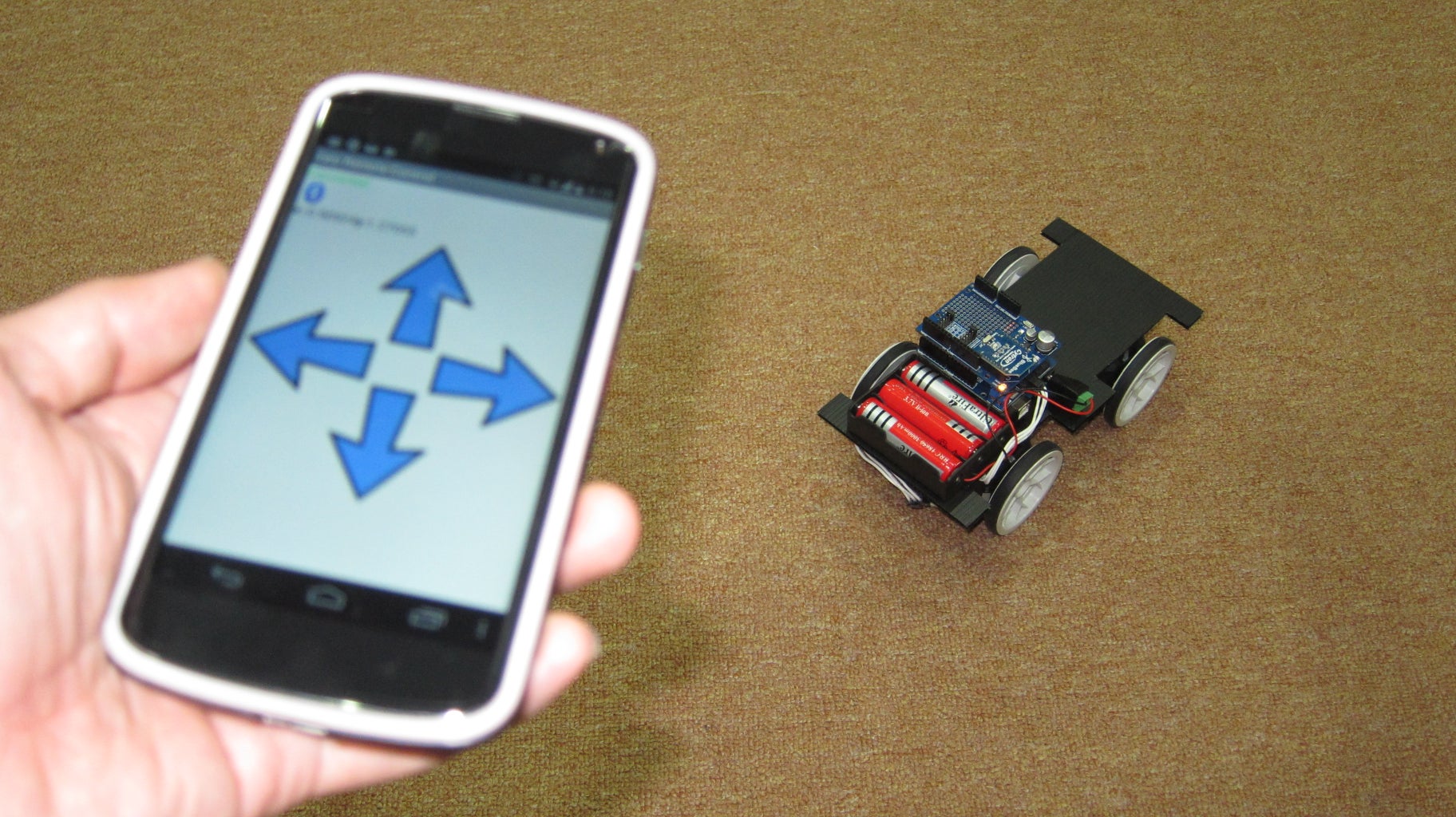 Diy Android Remote Control Car With Arduino 9 Steps Instructables