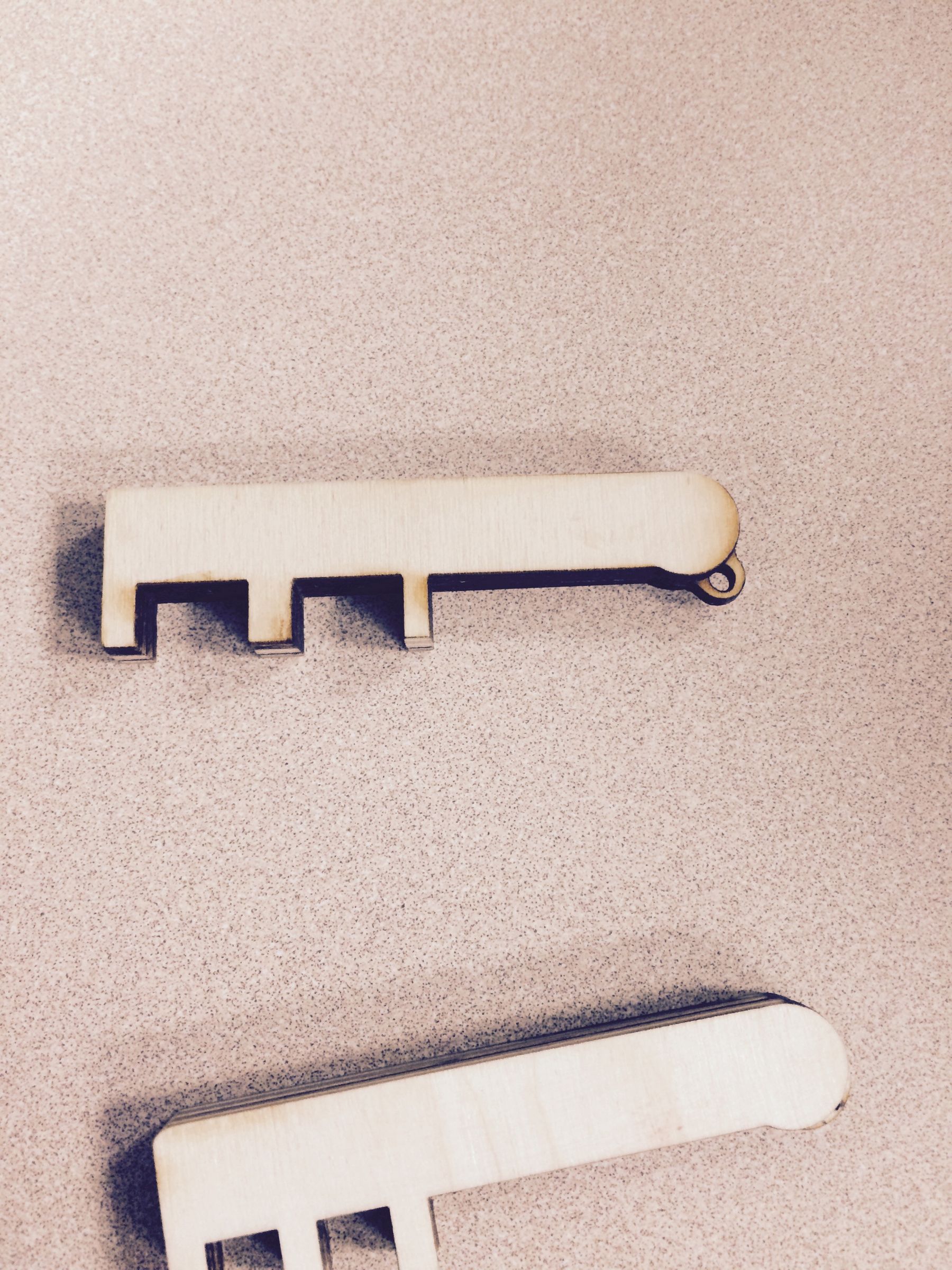 Laser Cut Key Chain Phone Stand : 5 Steps - Instructables