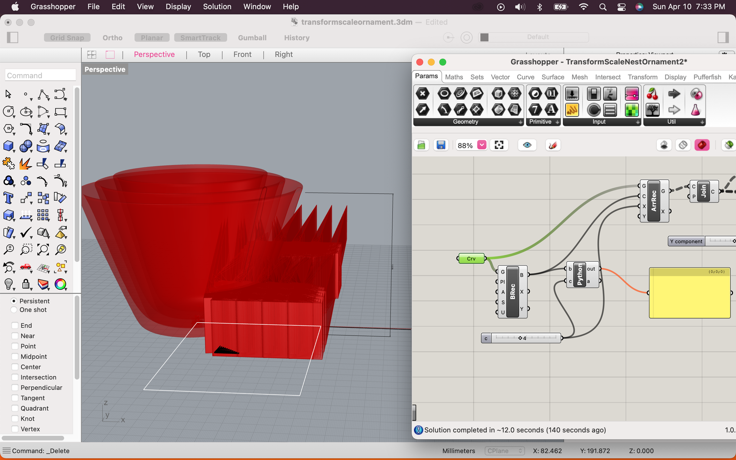Week 2 : Stacking and Nesting With Affine Transformations : 6 Steps ...
