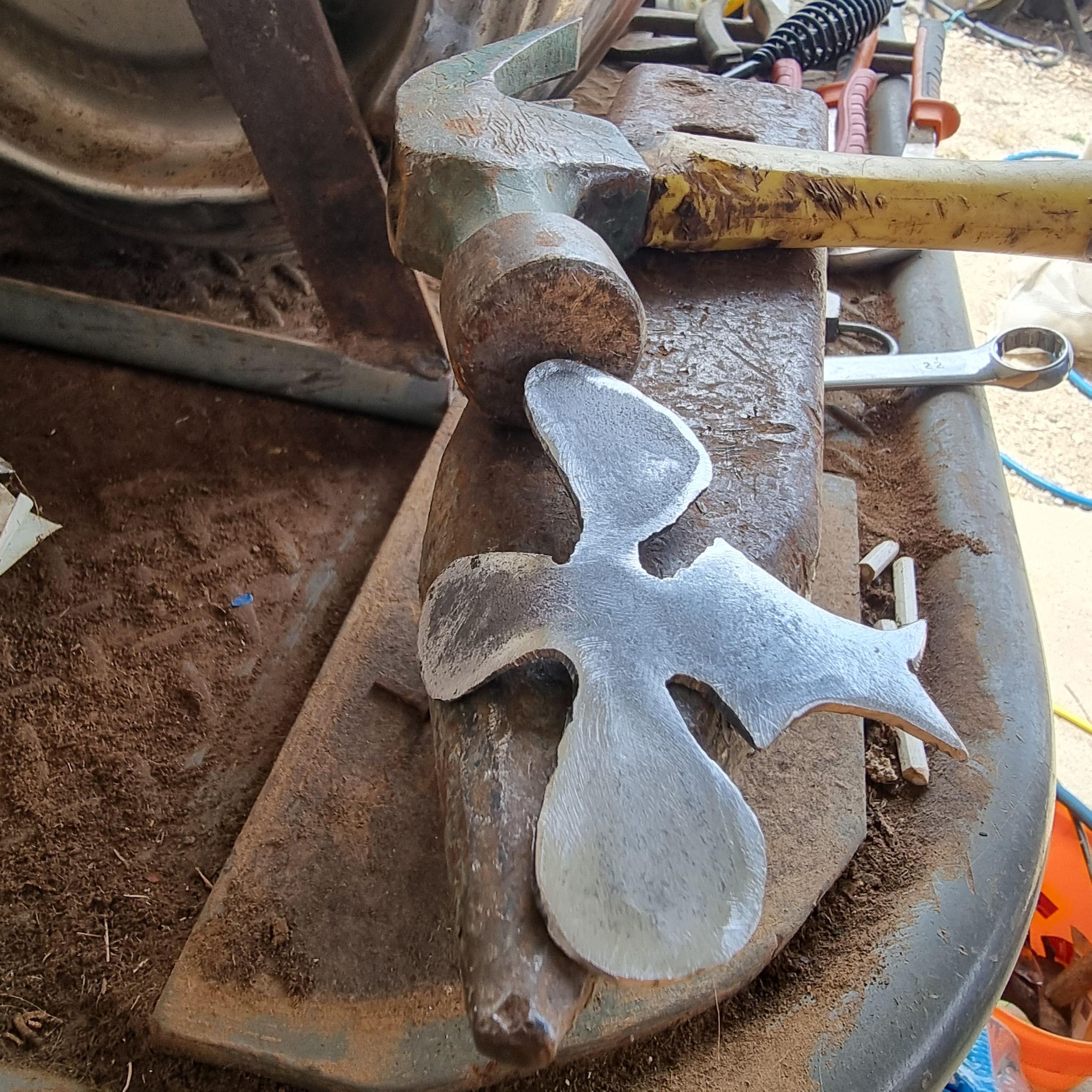 Orchid Made From Sheet Metal - Steel Garden Art Sculpture : 6 Steps ...