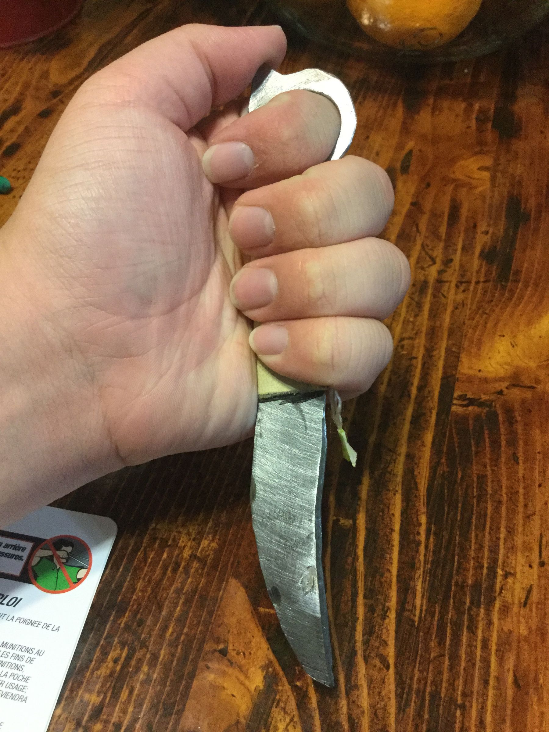 Home-made Knife From Saw Blade : 9 Steps - Instructables