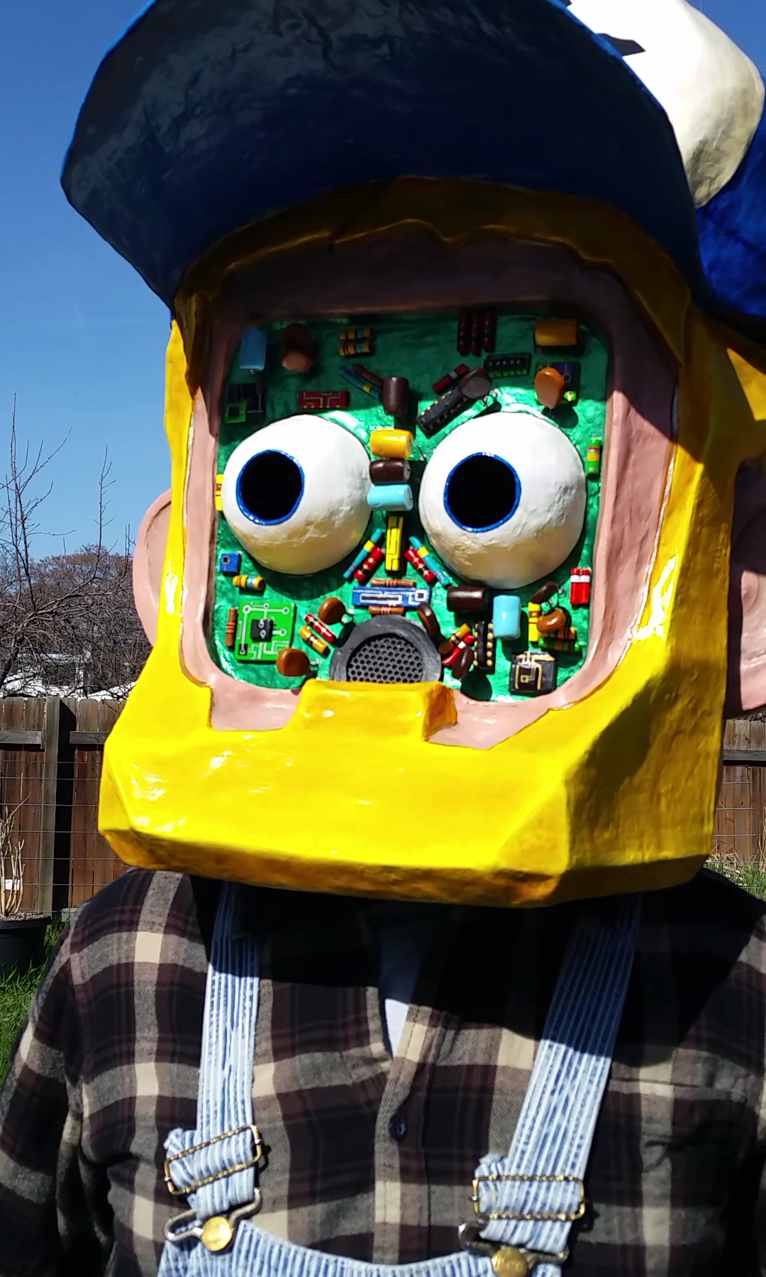 Robot Redneck Mask : 10 Steps (with Pictures) - Instructables