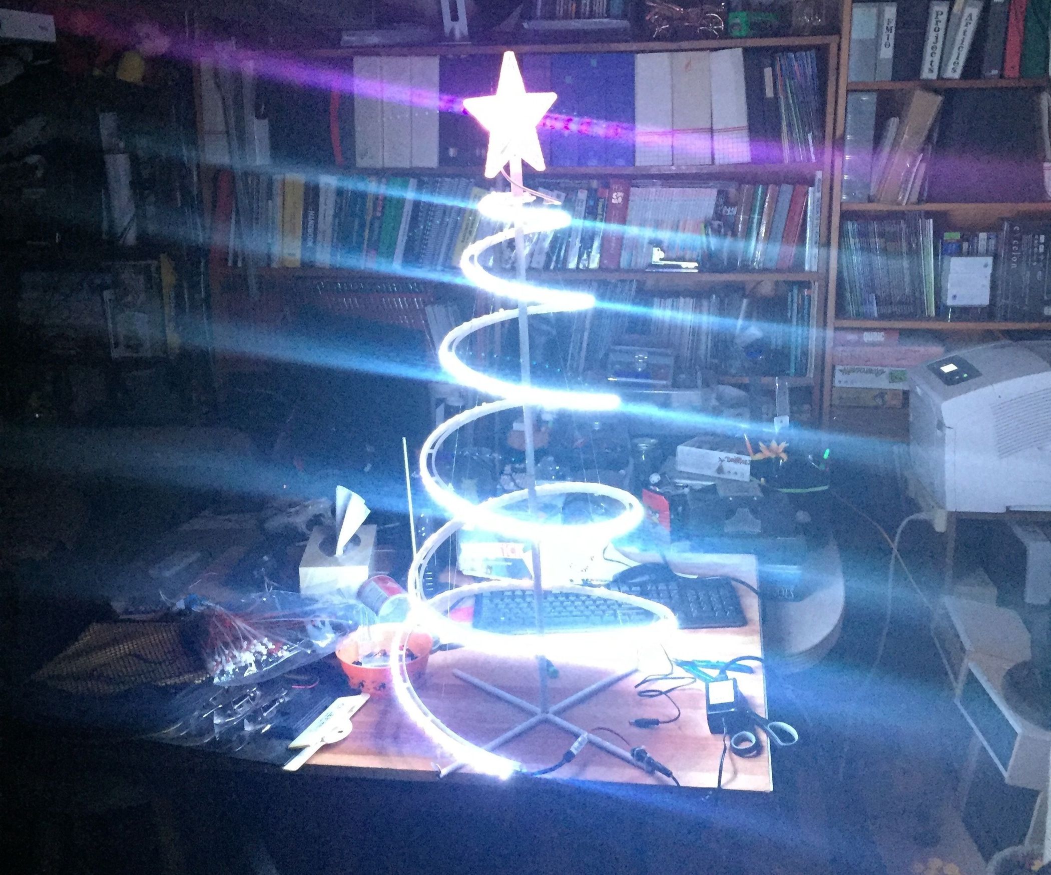 LED Spiral Tree : 4 Steps (with Pictures) - Instructables
