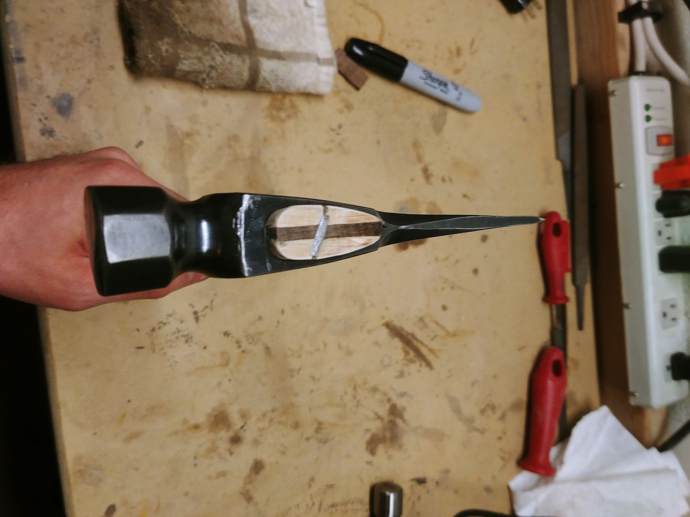 Turn an Old Hatchet Head Into a Bearded Hatchet : 10 Steps (with ...