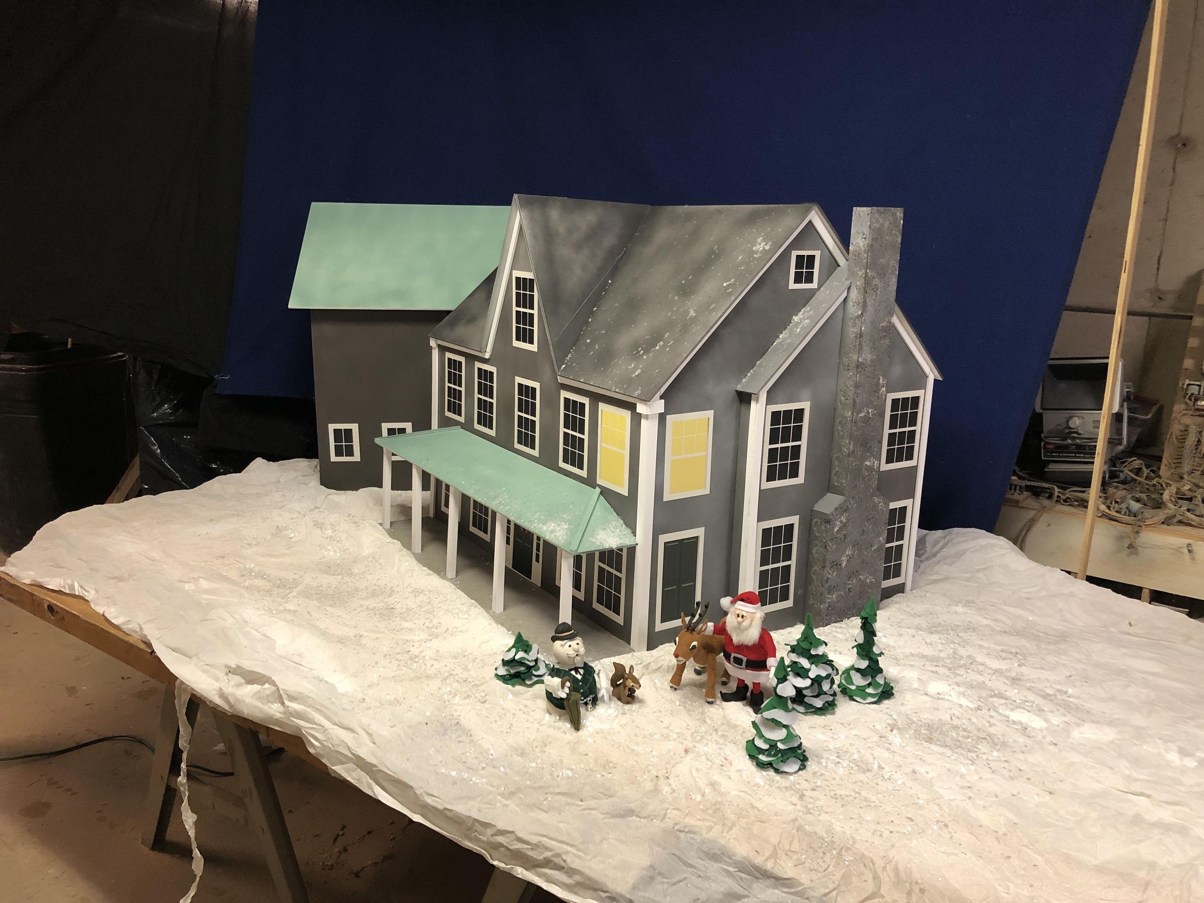 Creating Rudolph the Red Nosed Reindeer Figures for Christmas Card : 18 ...