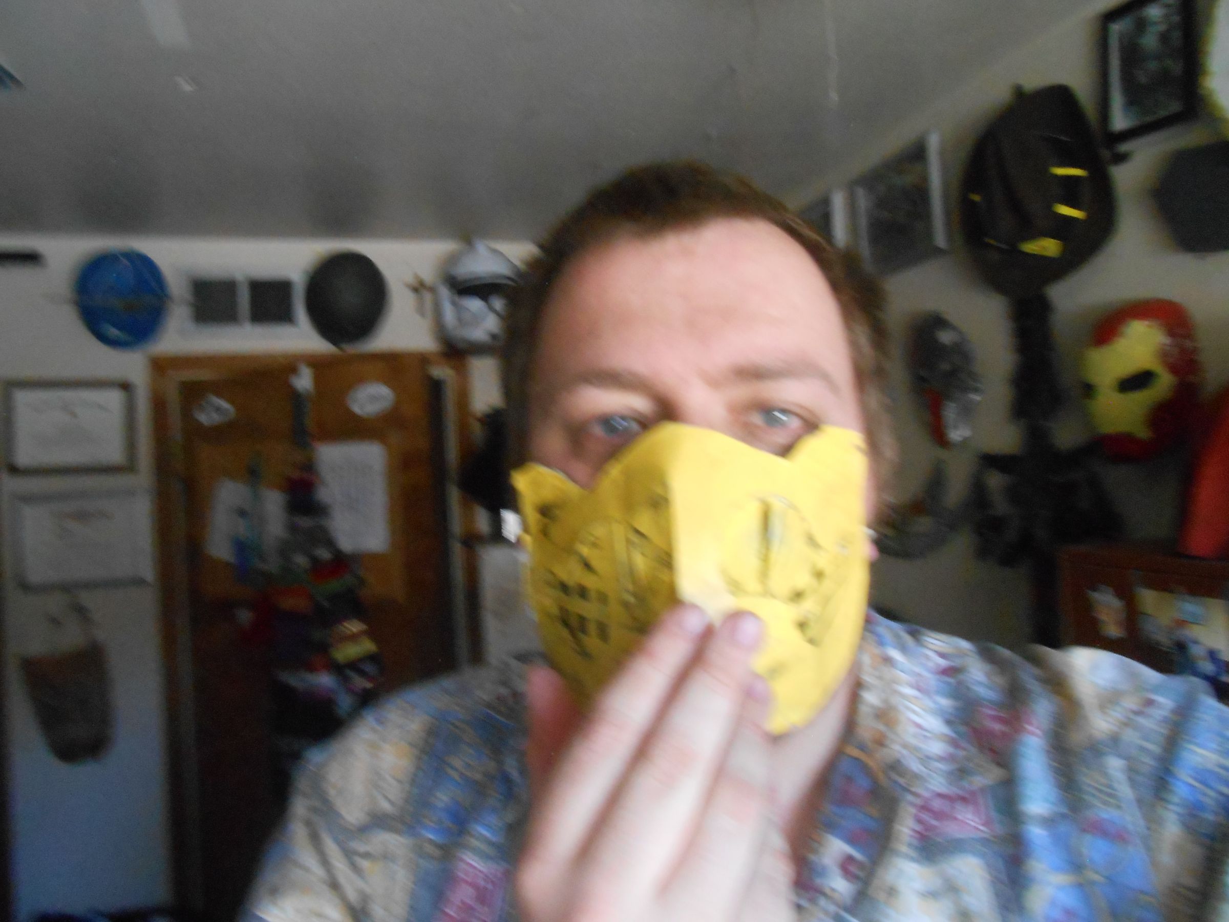 Mortal Kombat Scorpion Mask - Cardboard Box Cosplay : 3 Steps ...