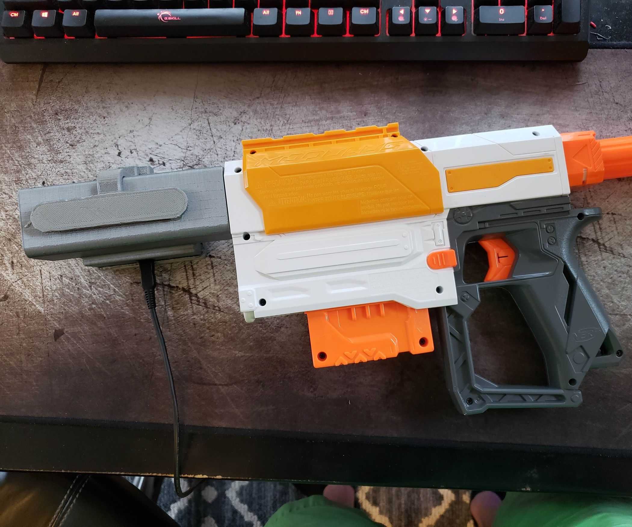 Nerf Chronograph and Rate of Fire Barrel : 7 Steps - Instructables