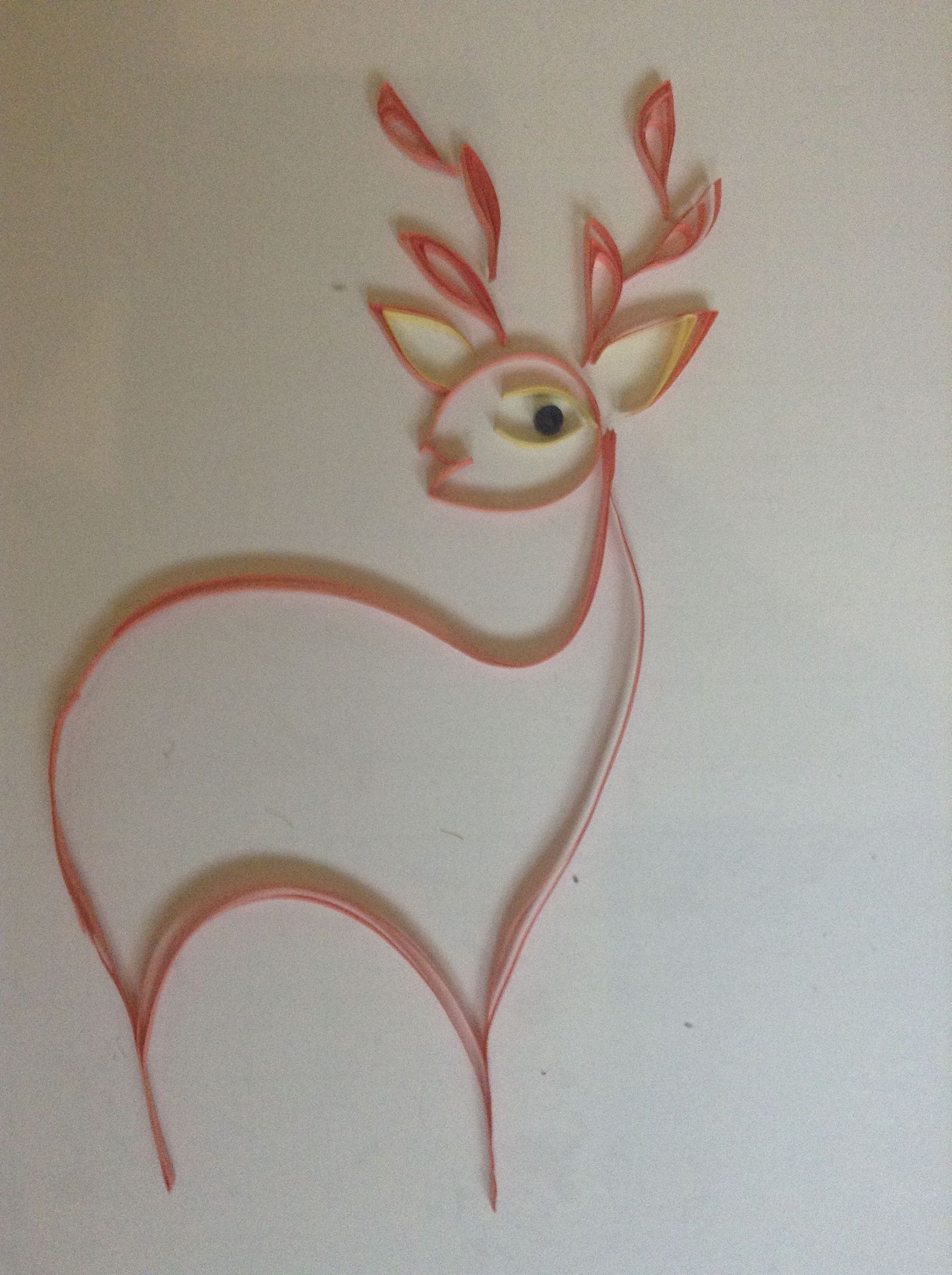 Valentine's Day Quilled Deer : 8 Steps - Instructables