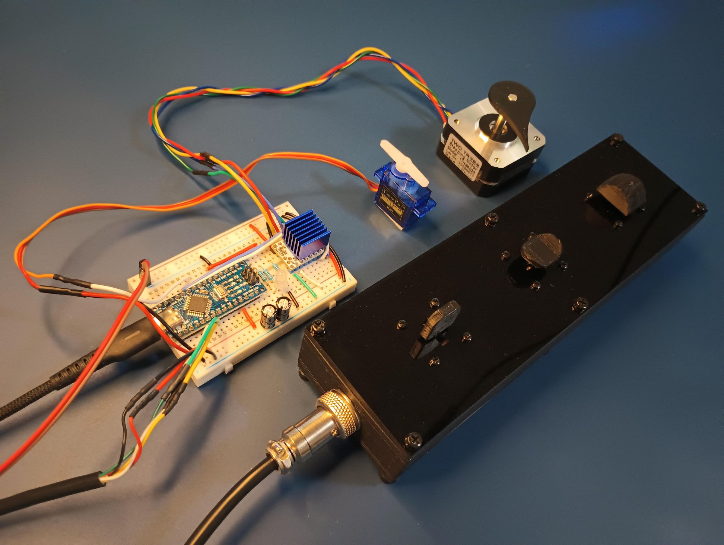 Single Axis Joystick Controller With Arduino : 5 Steps - Instructables