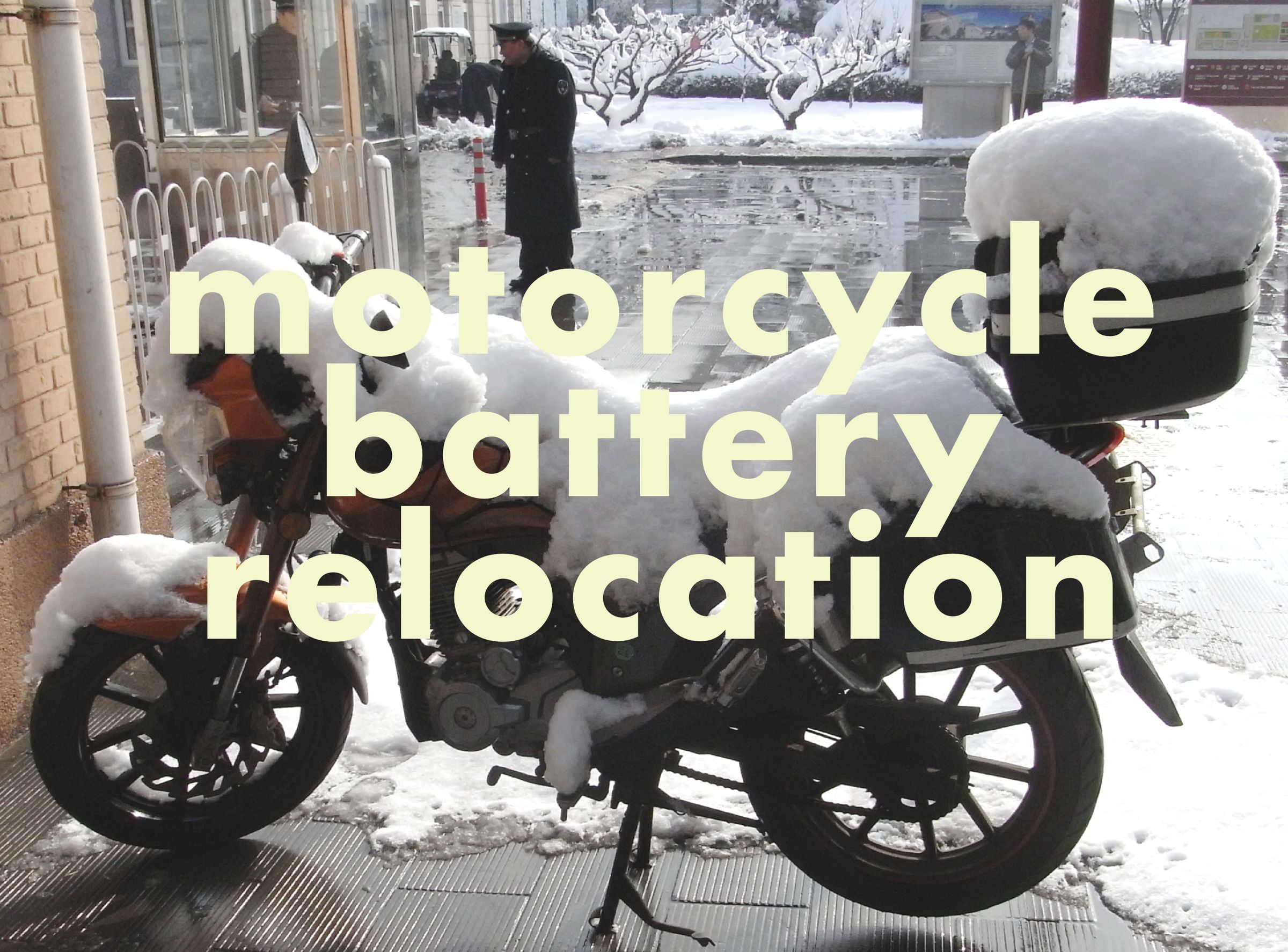 Motorcycle Battery Relocation : 4 Steps (with Pictures) - Instructables
