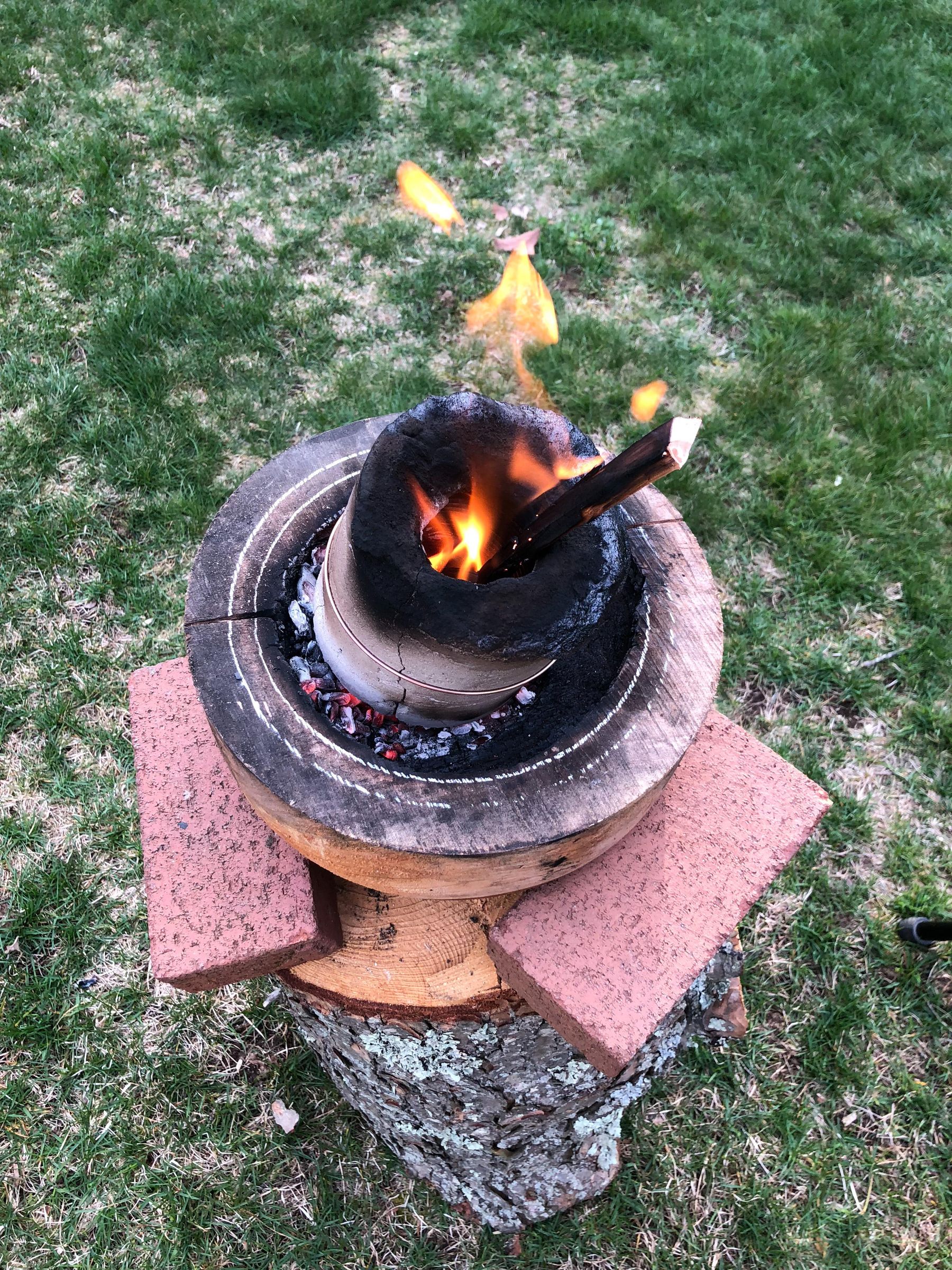 Fire & Ice - a Hybrid Project of Woodturning and Burning : 9 Steps ...